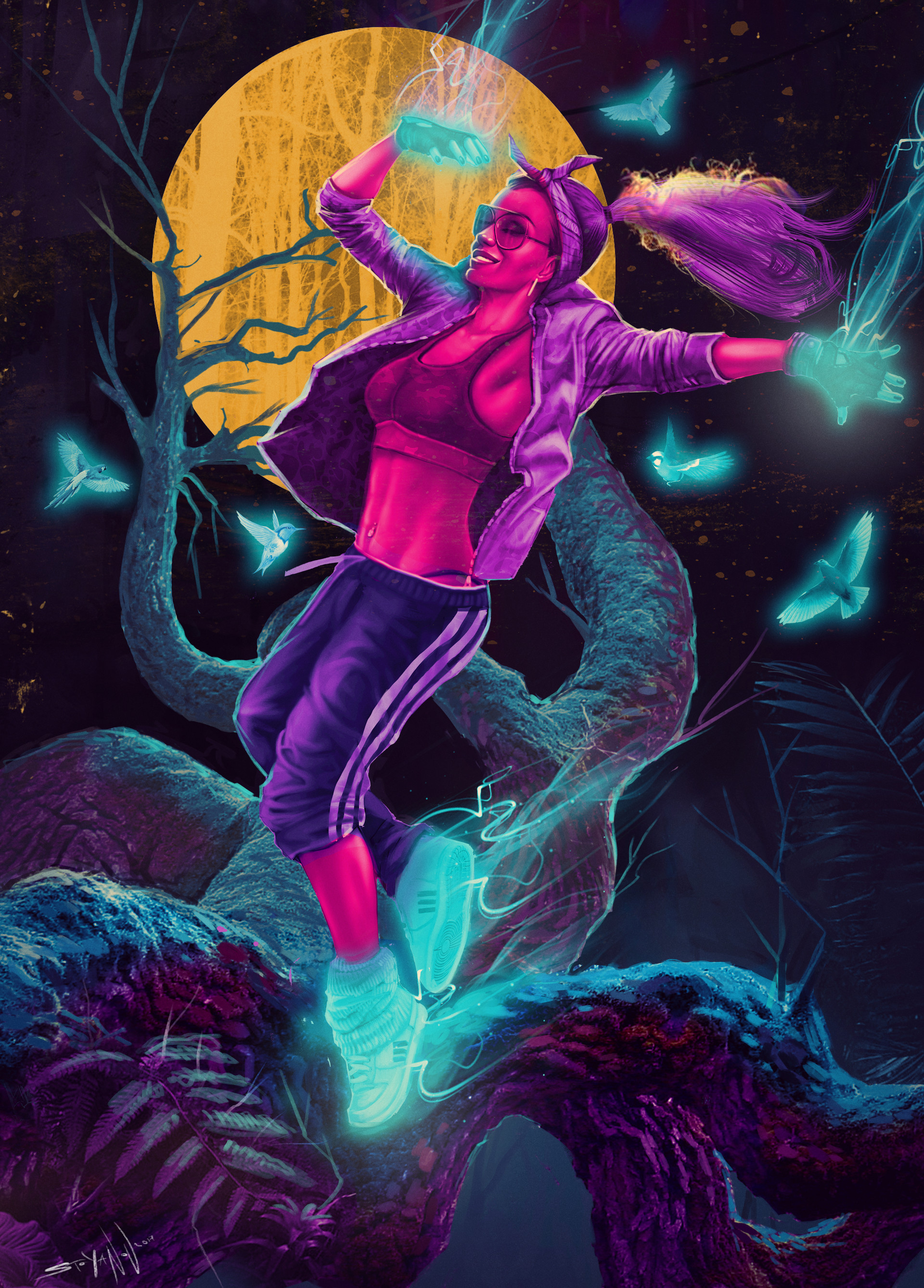 ArtStation - Dance with nature