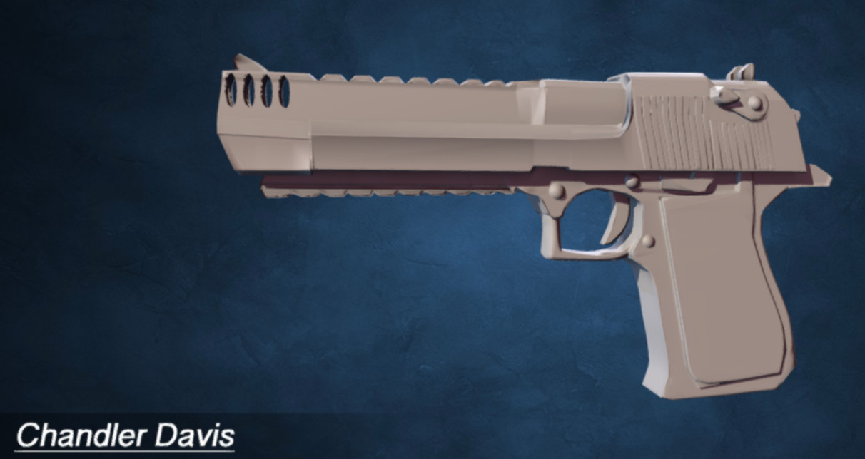 desert eagle drawing reference