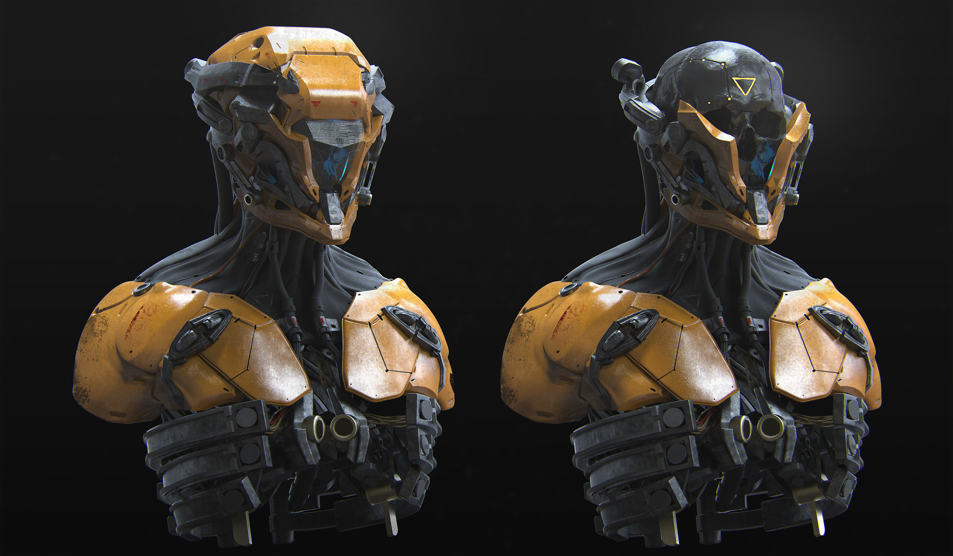 ArtStation - Mech Bust