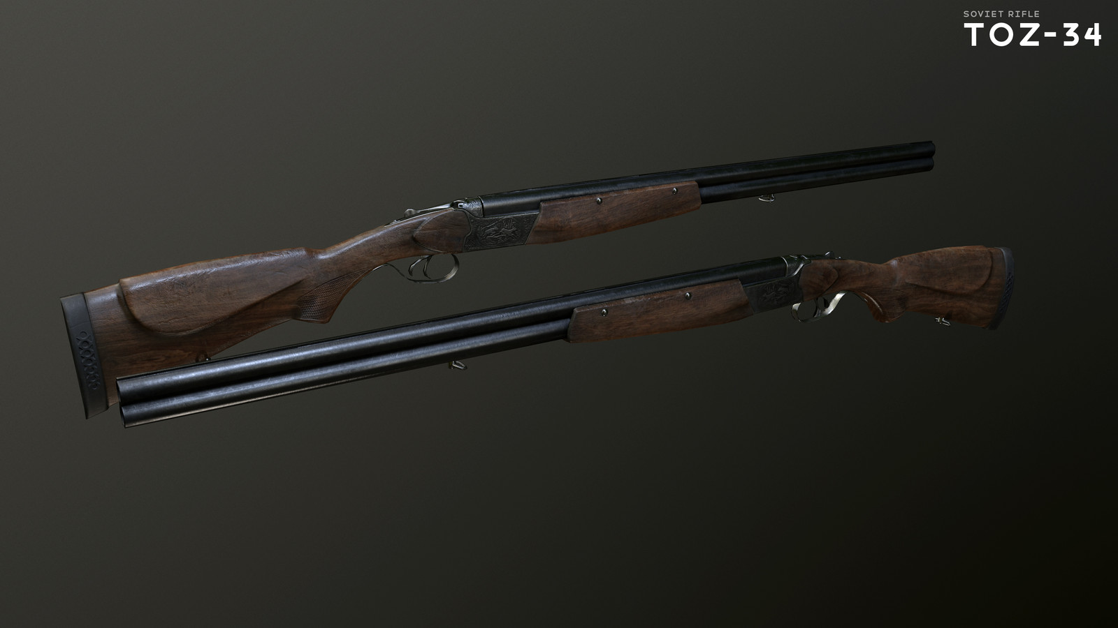 Andrey Kravtsov - TOZ-34 / Soviet Shotgun