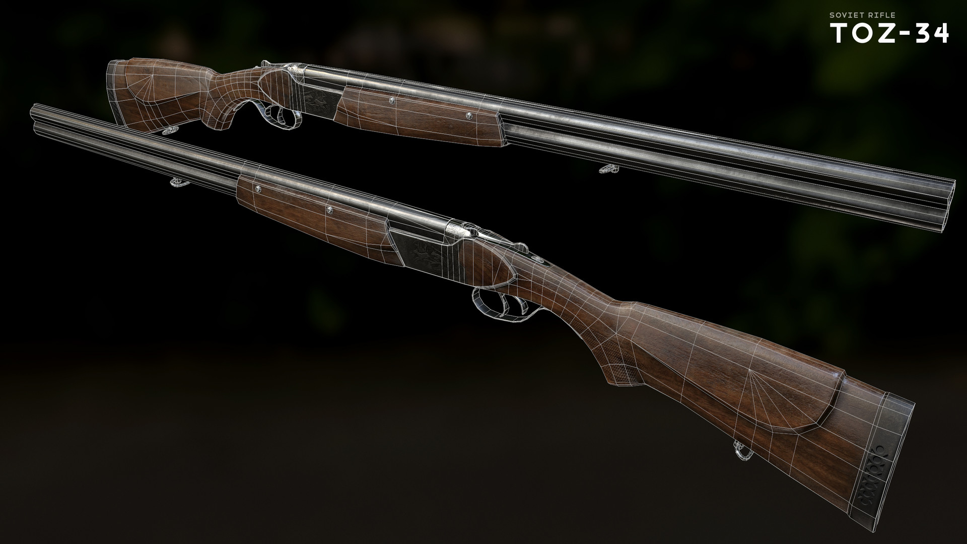 Andrey Kravtsov - TOZ-34 / Soviet Shotgun