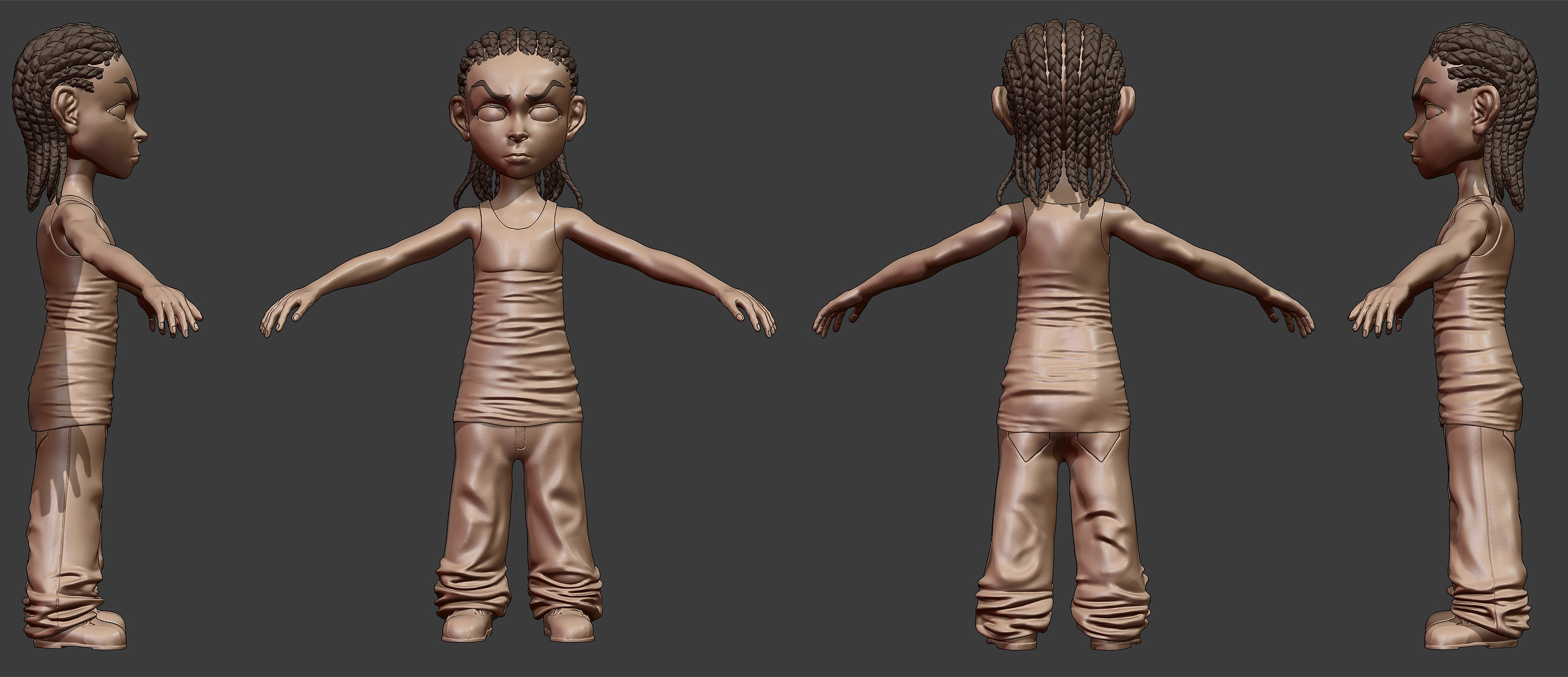 Nolan Jacobs - Boondocks Riley & Huey Freeman (W.I.P)