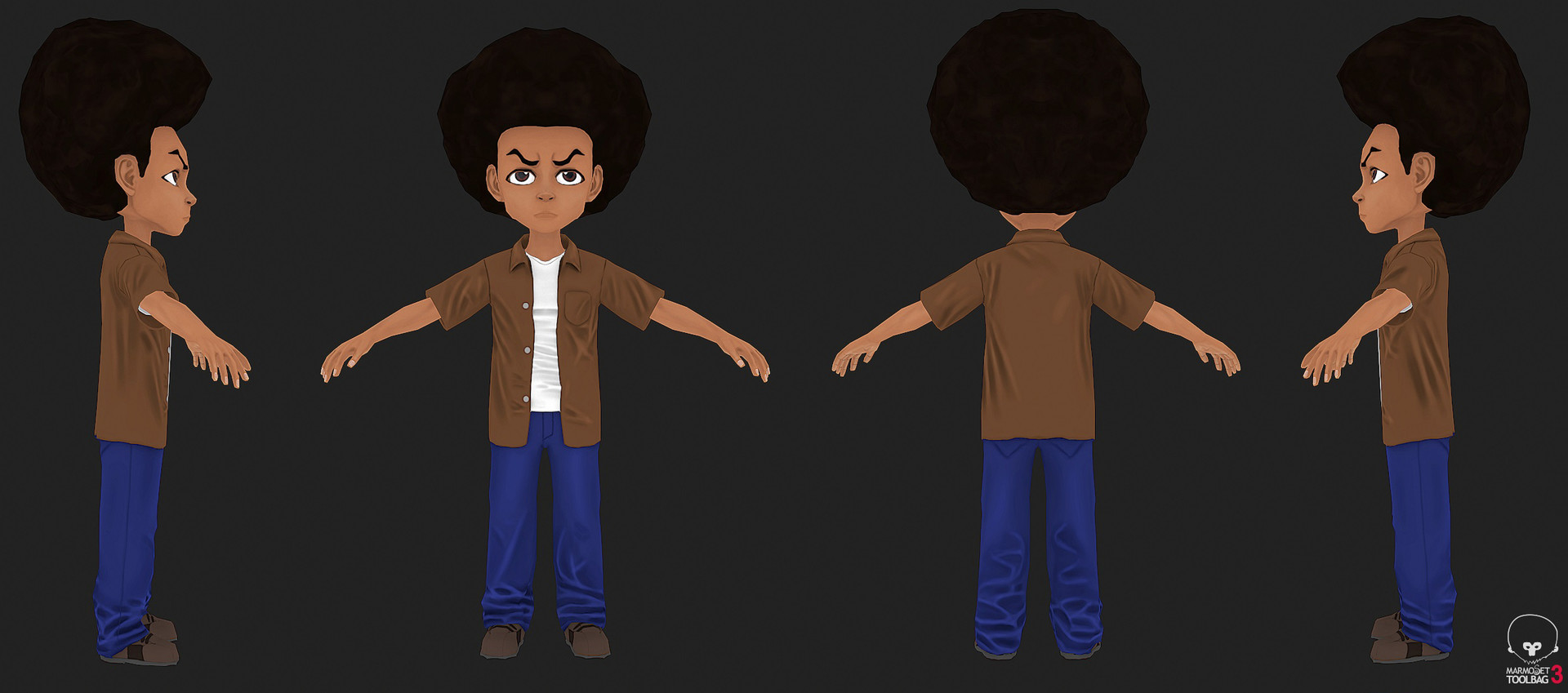 Nolan Jacobs - Boondocks Riley & Huey Freeman (W.I.P)
