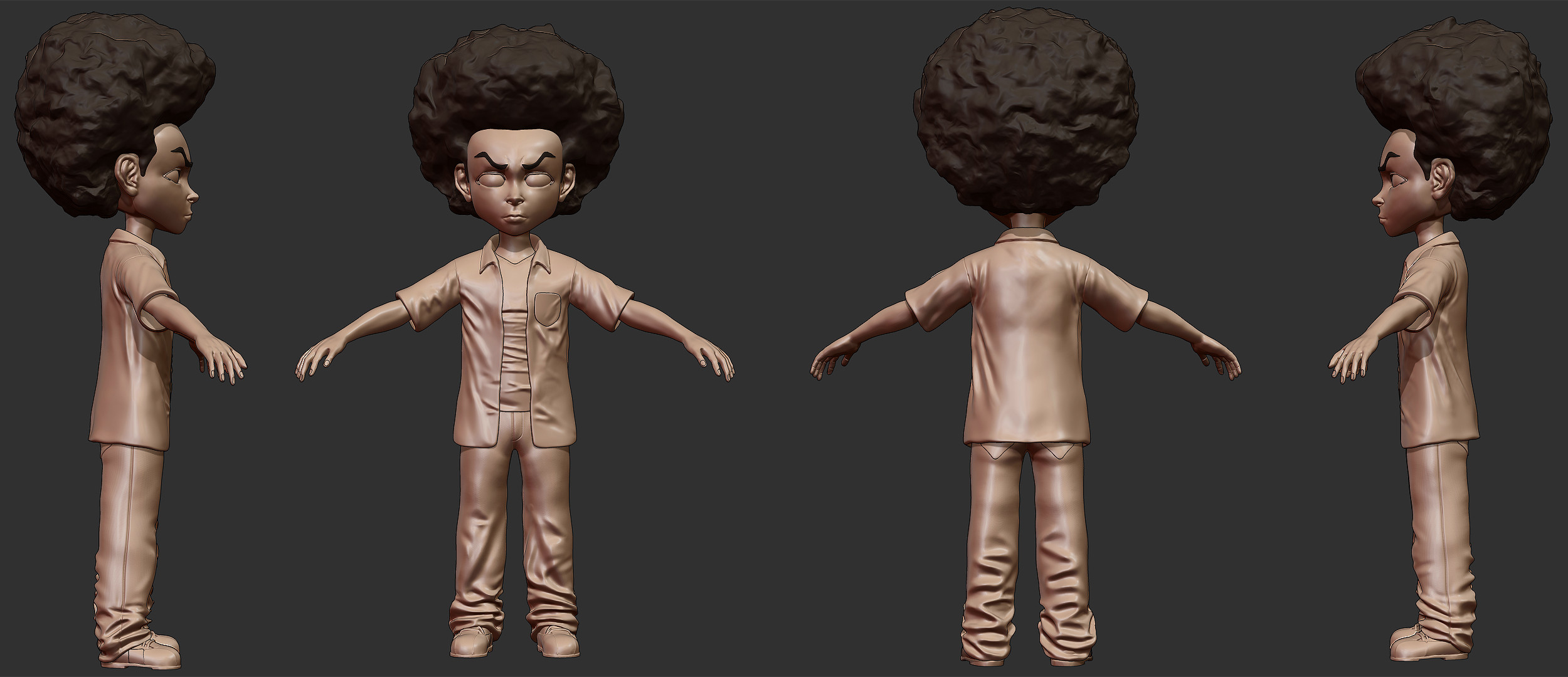 Nolan Jacobs - Boondocks Riley & Huey Freeman (W.I.P)