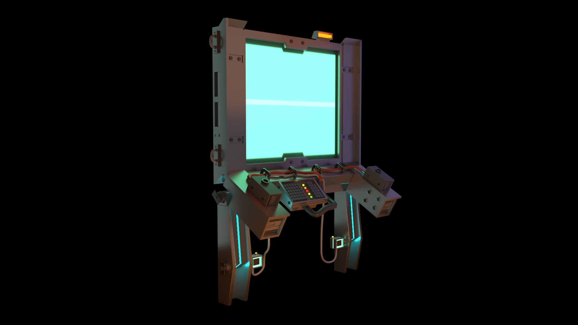 ArtStation - The Sci - Fi Monitor