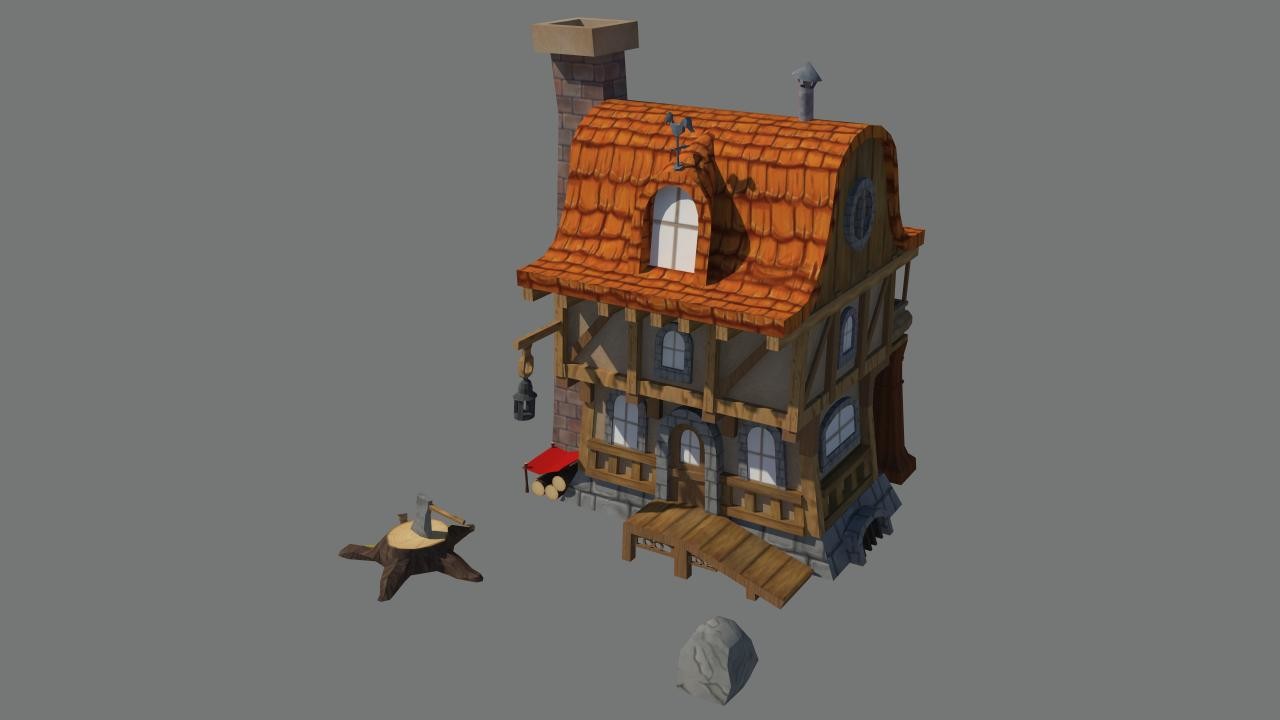 ArtStation - Fantasy house