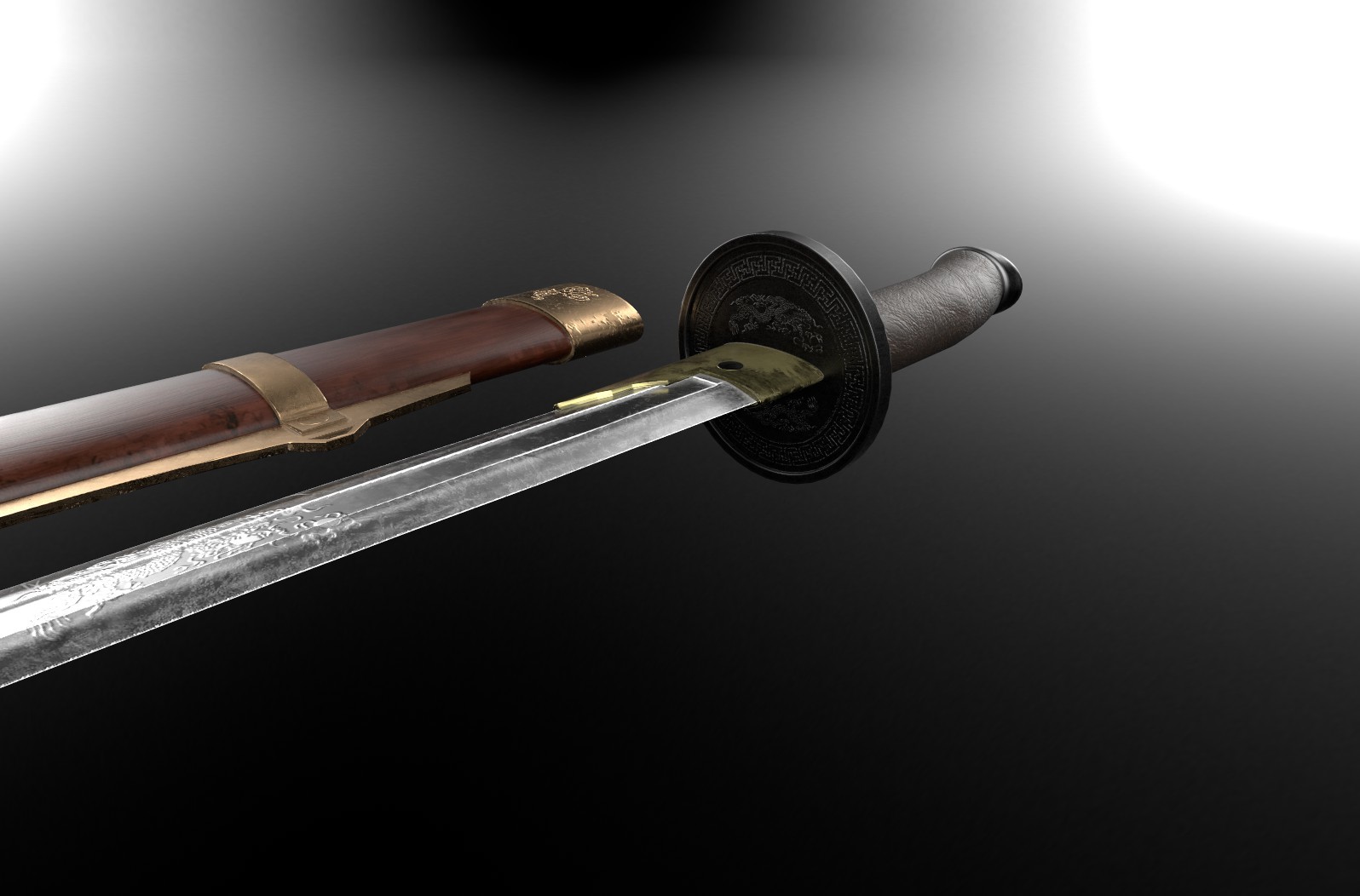 Dalton Towers - WW2 Chinese Dao Sword