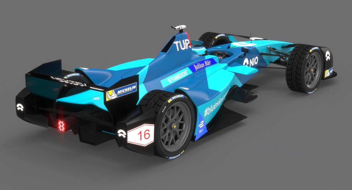 OpticalDreamSoft - NextEV NIO Sport 003 Formula E Season 2017 2018 3D model