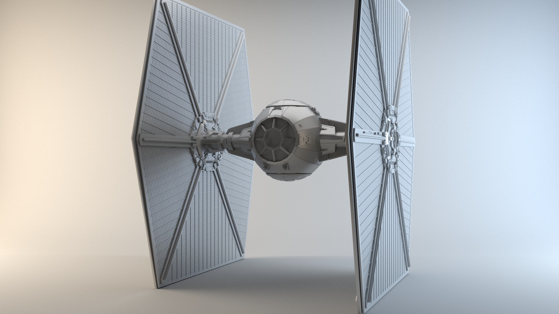 ArtStation - Tie Fighter