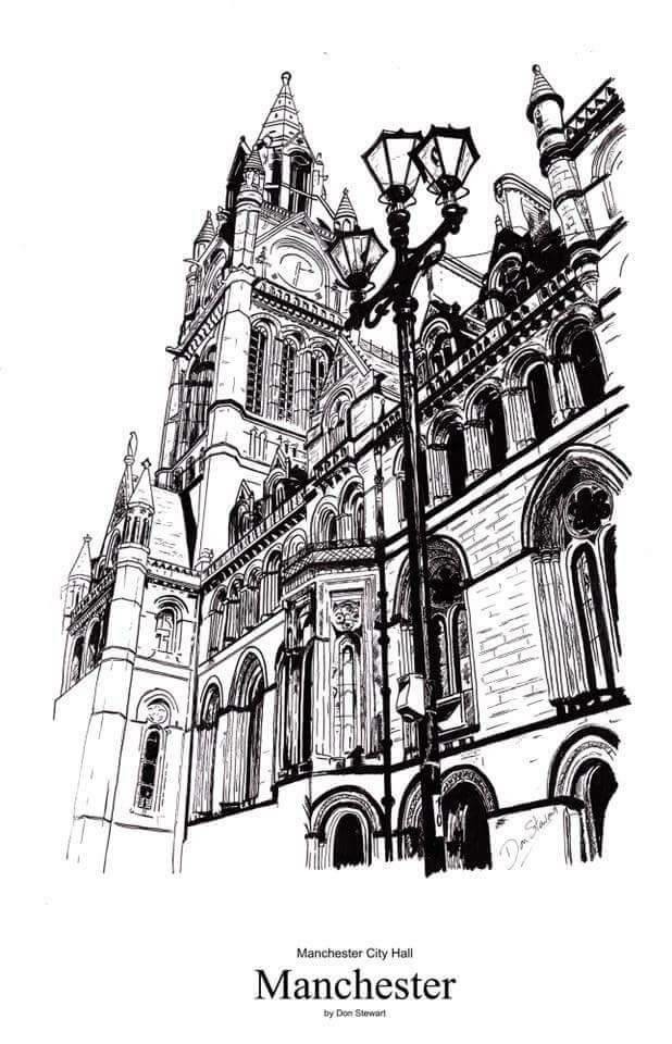 ArtStation - Manchester Town Hall