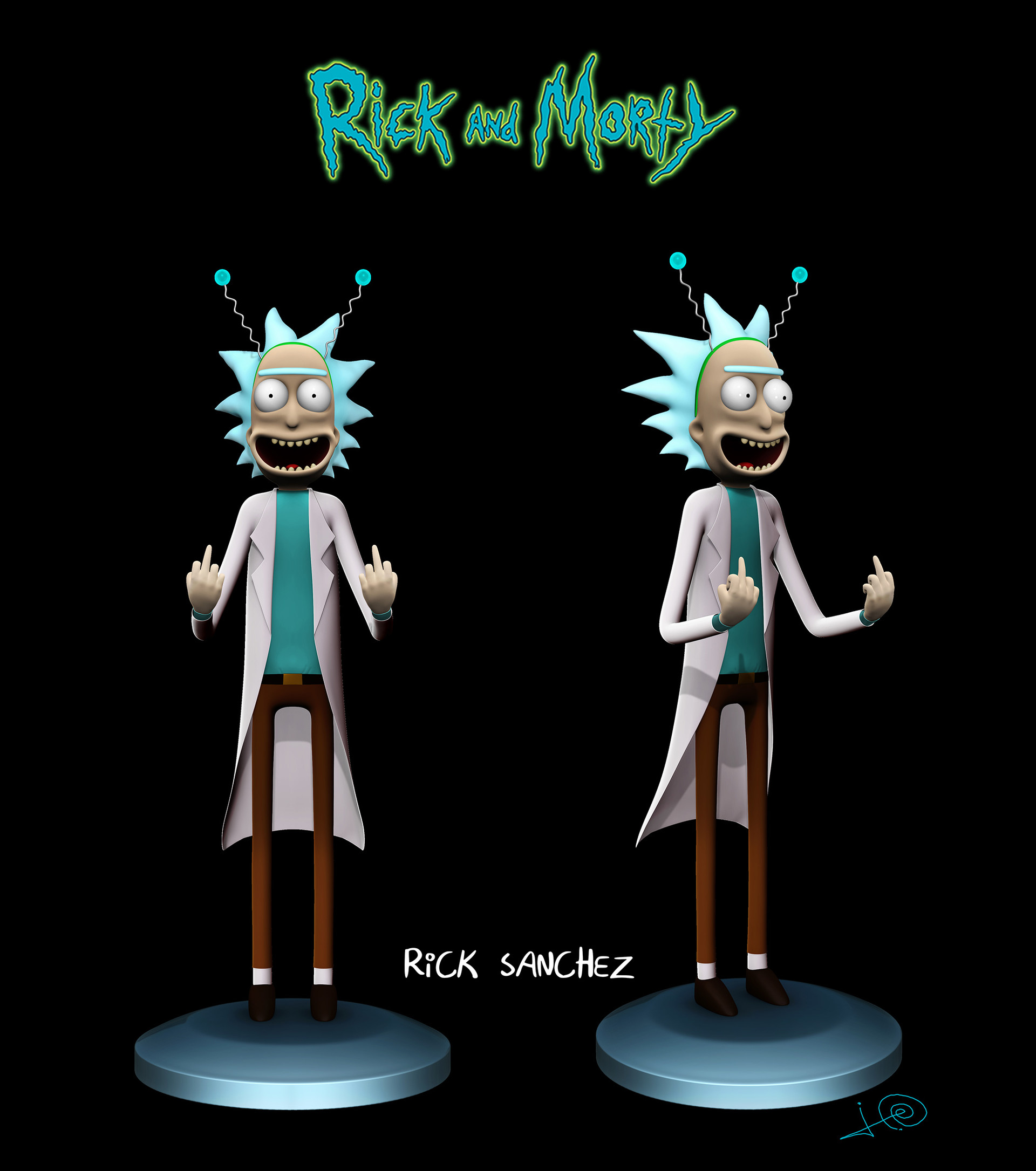 ArtStation - RICK SANCHEZ