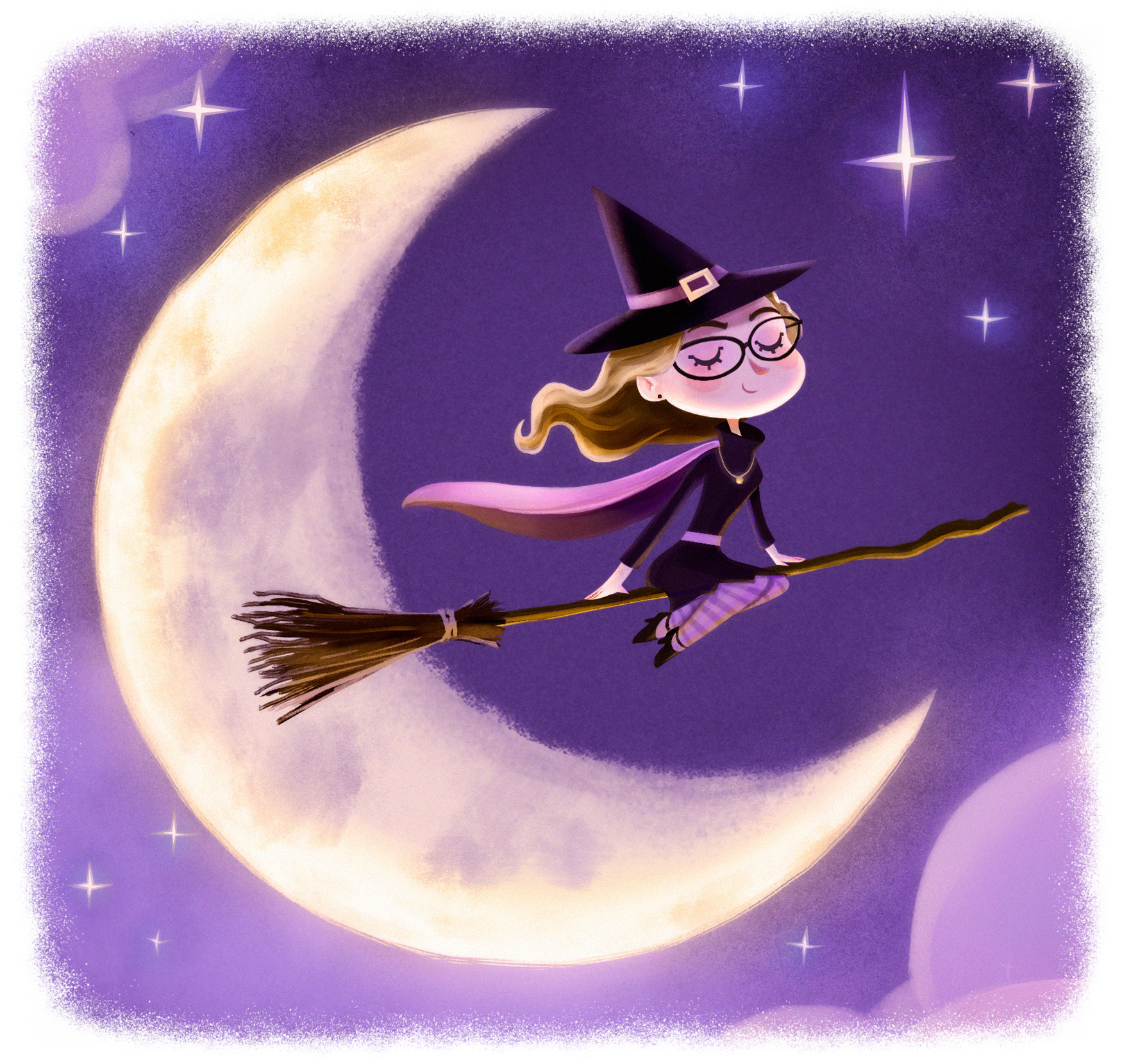 ArtStation - Witch @ Night