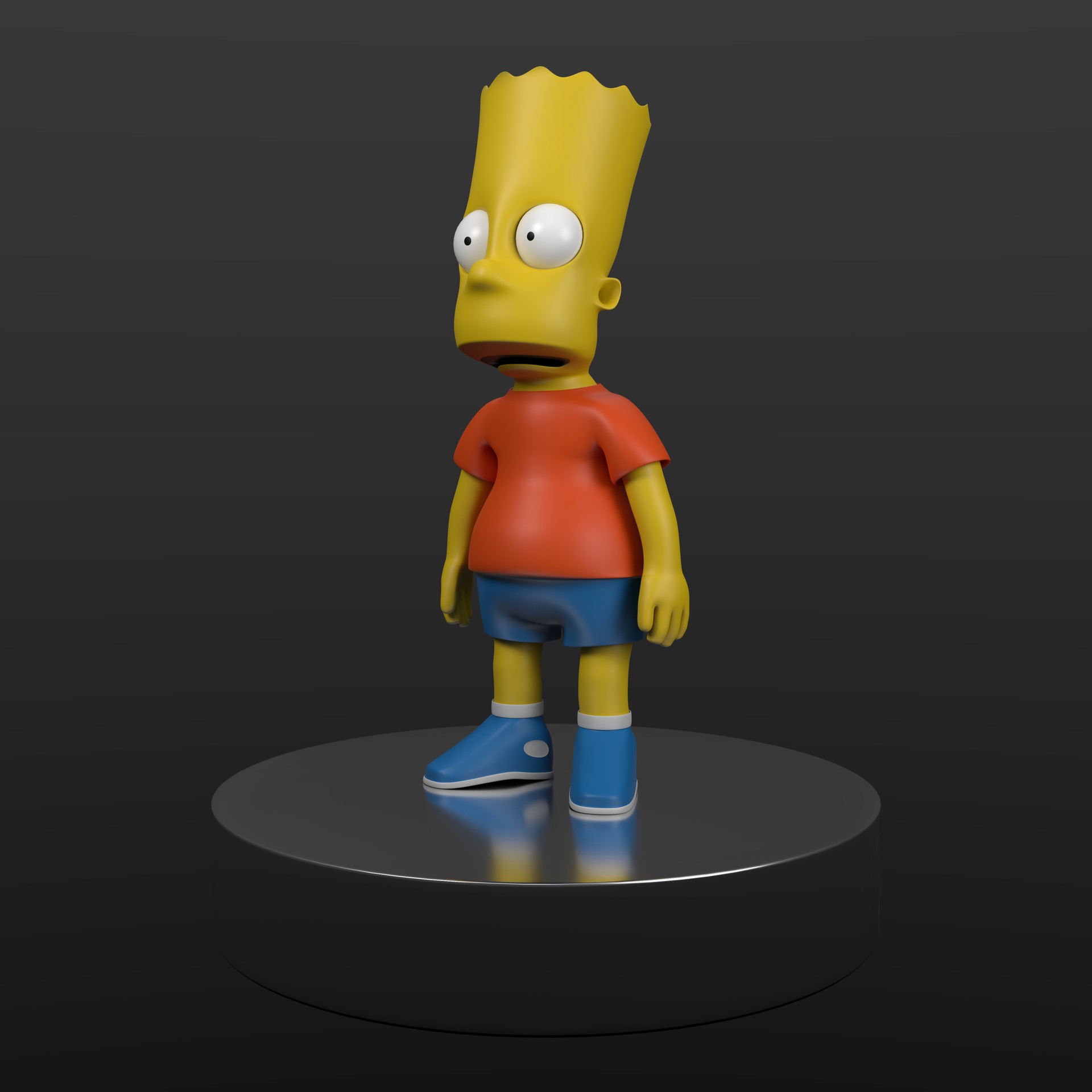 ArtStation - 3D Bart Simpson
