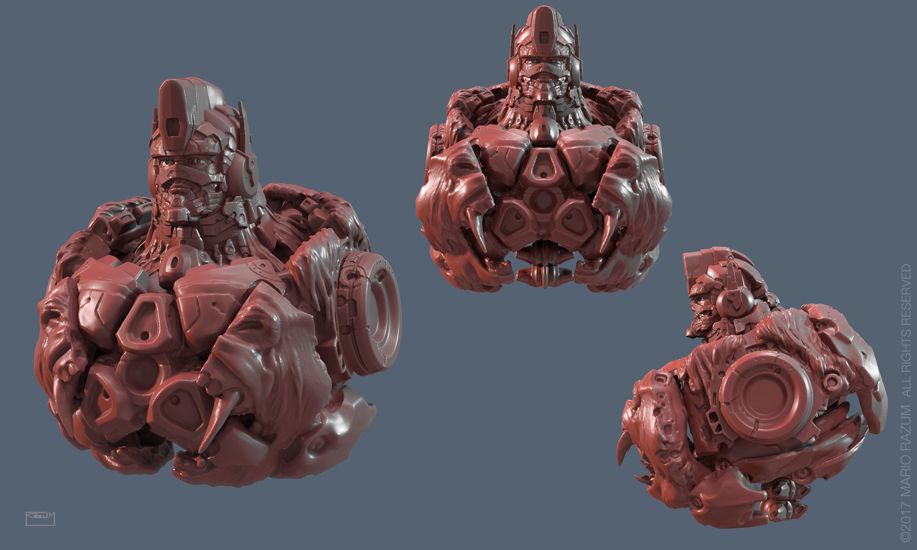 Mario Razum - Optimus Primal Sculpt