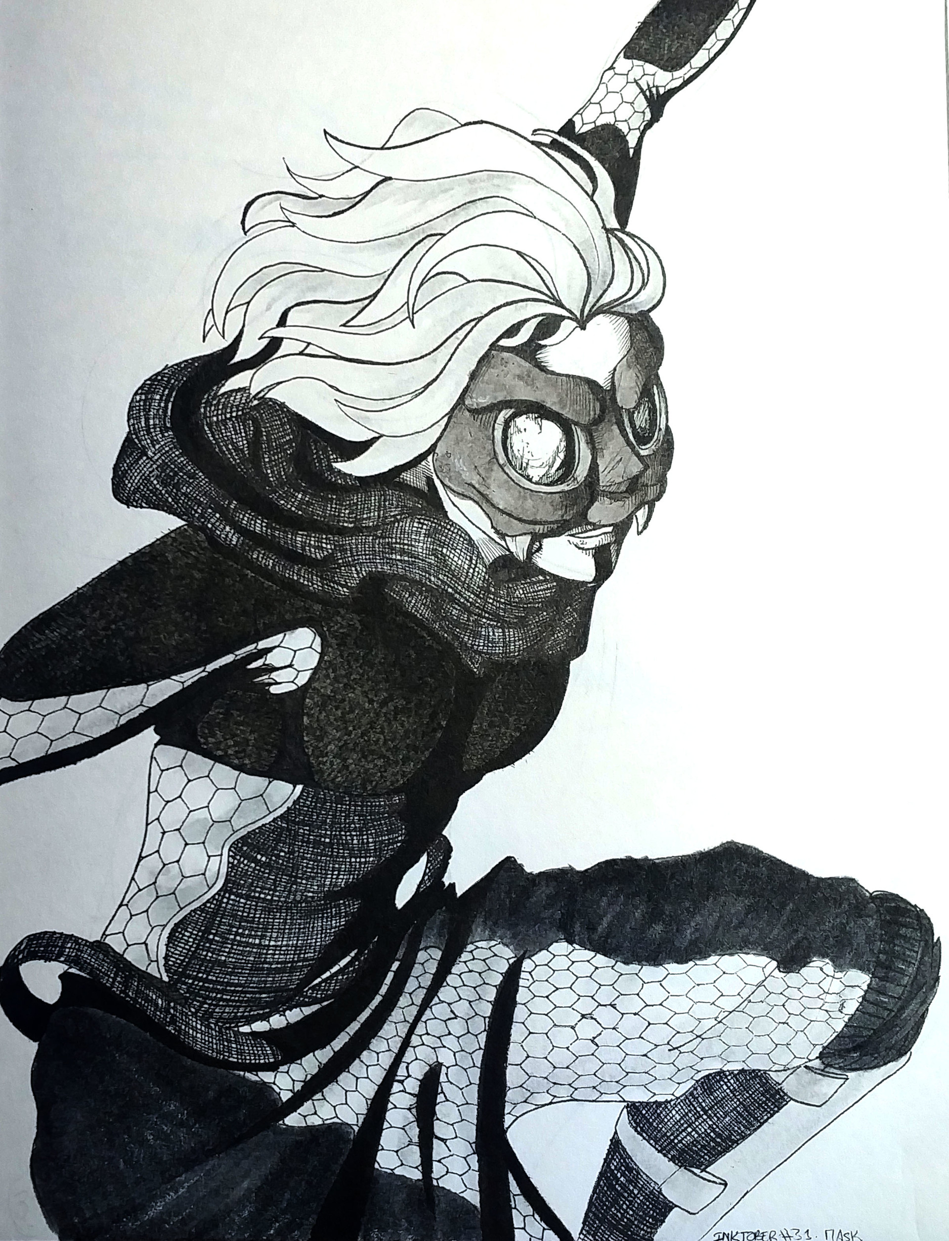 ArtStation - Inktober 31 - Mask
