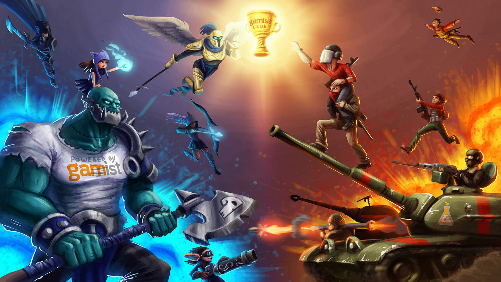 ArtStation - Gamist Concept Illustration