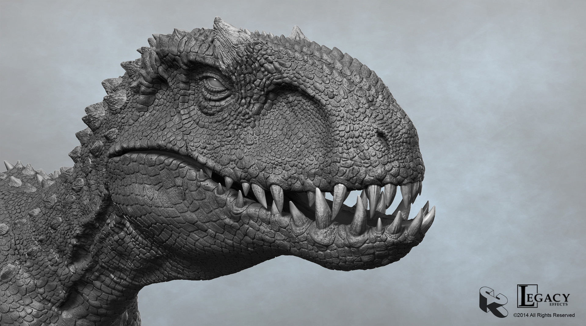 Kourtney Coats - Indominus Rex Head Design - Jurassic World
