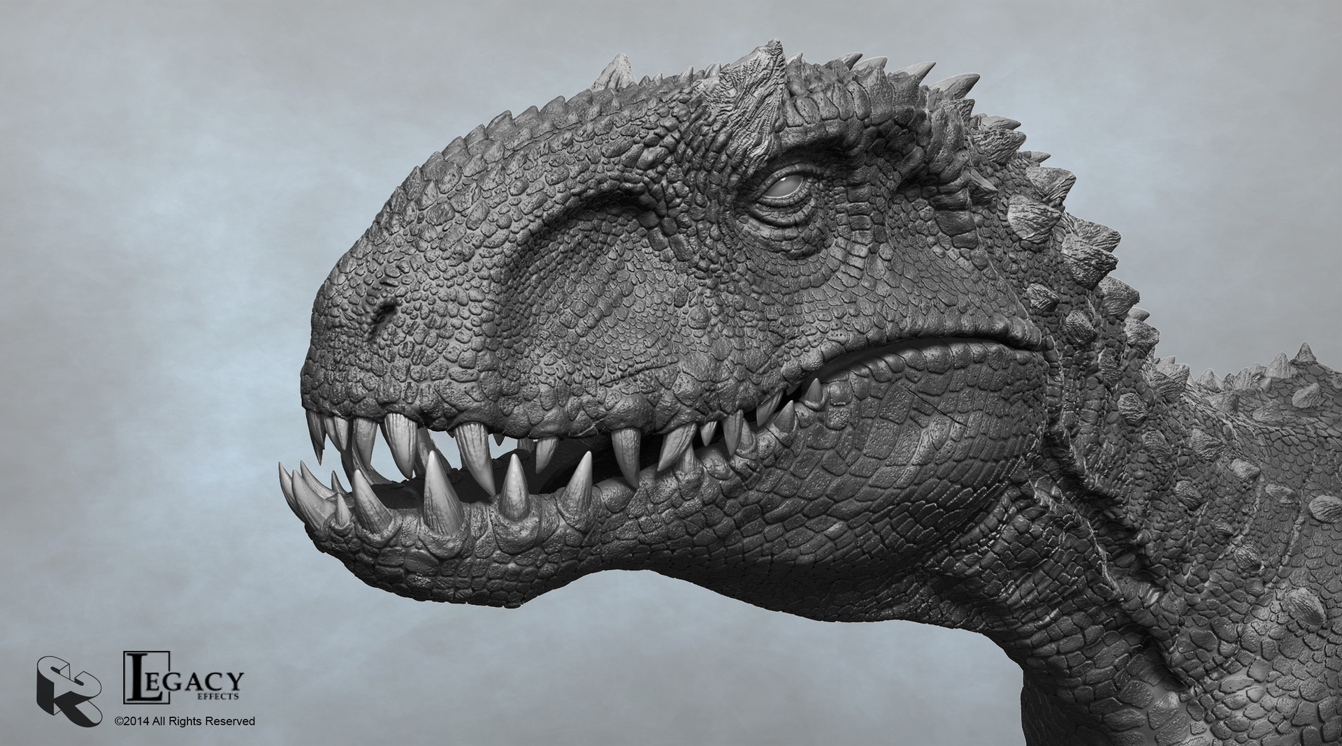 Kourtney Coats - Indominus Rex Head Design - Jurassic World