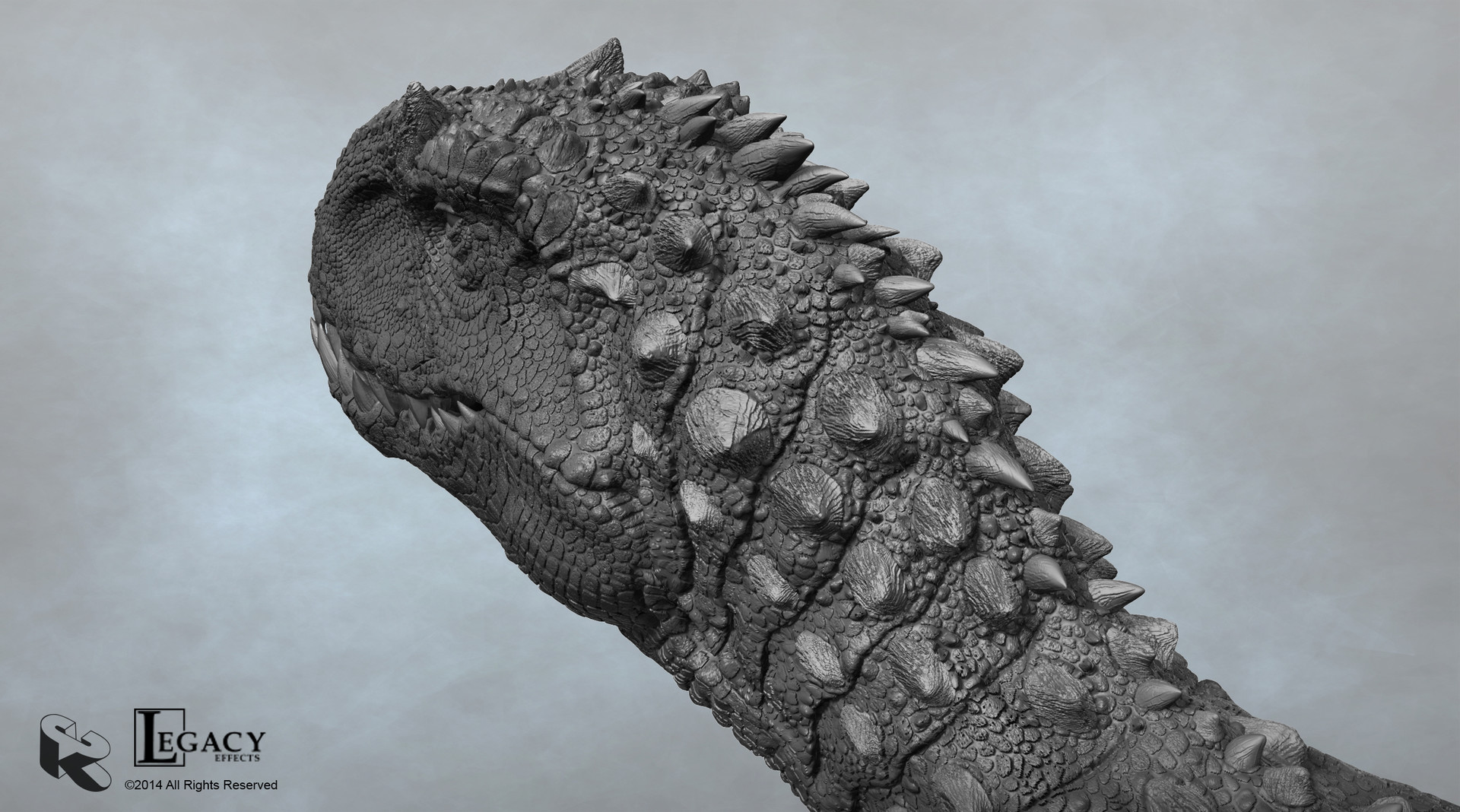 Kourtney Coats - Indominus Rex Head Design - Jurassic World