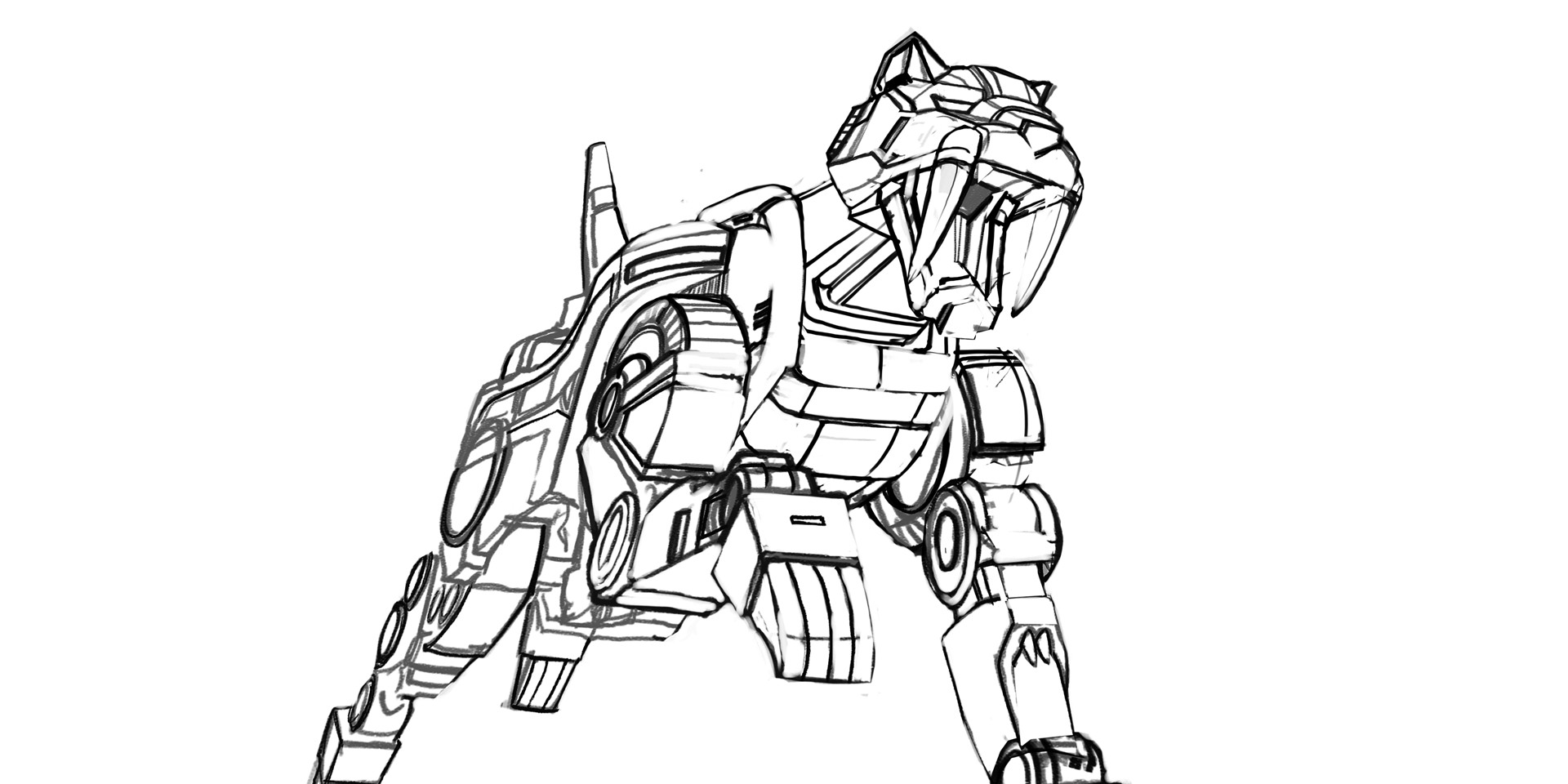 voltron black lion coloring page