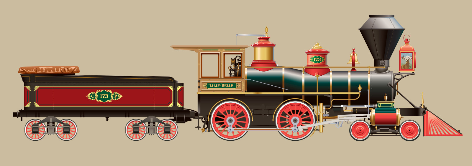 Dave Hudson - Disney Train Series