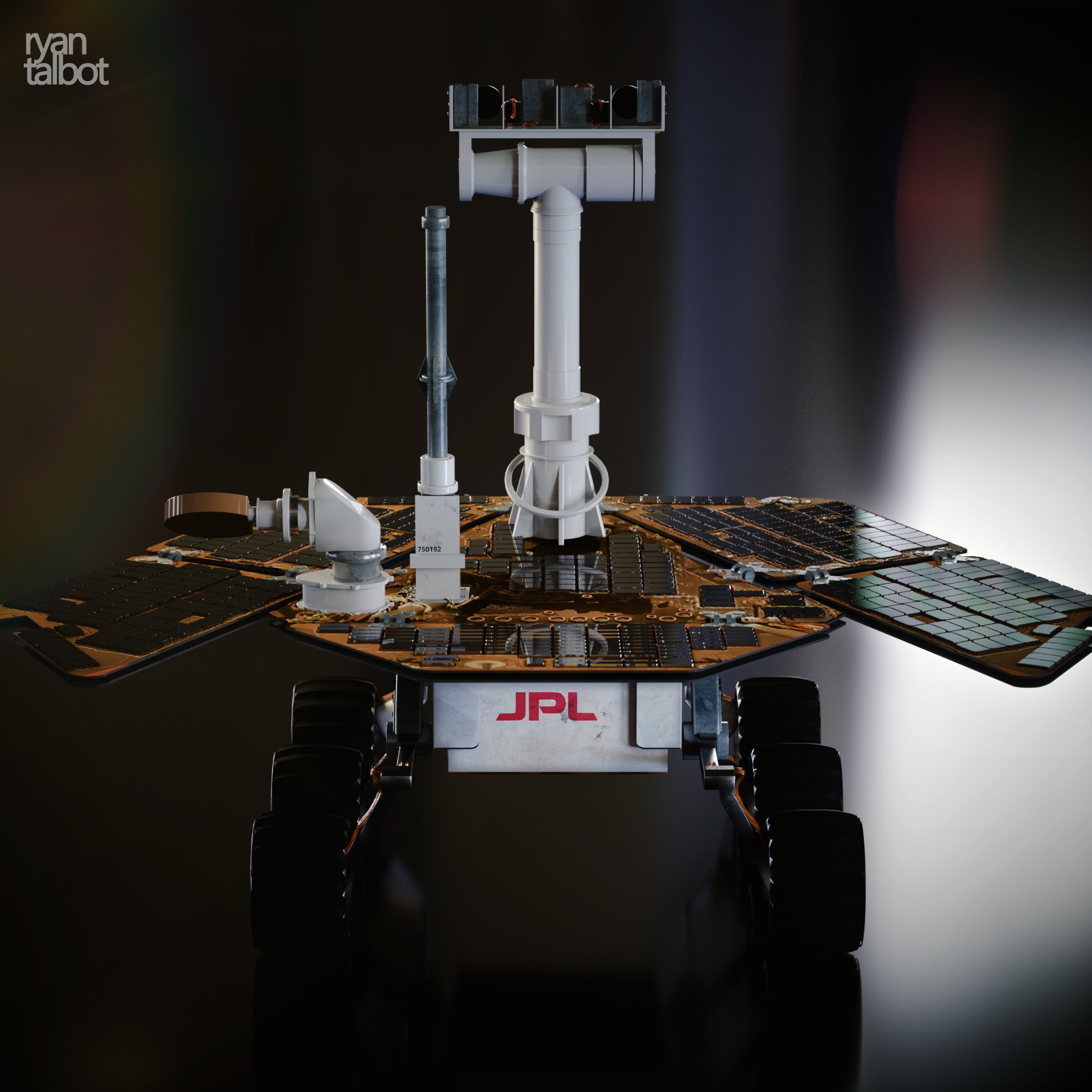 ArtStation - Mars Rover