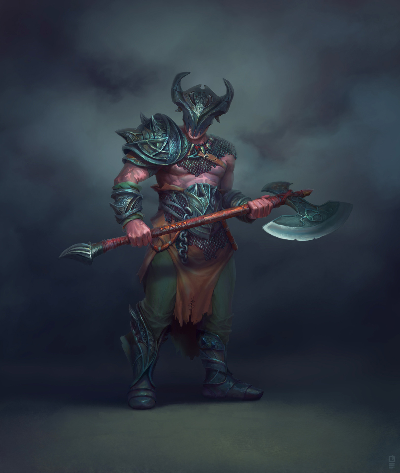 ArtStation - Blind warrior