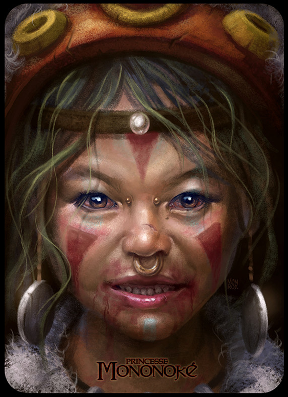 ArtStation - Princesse Mononoké
