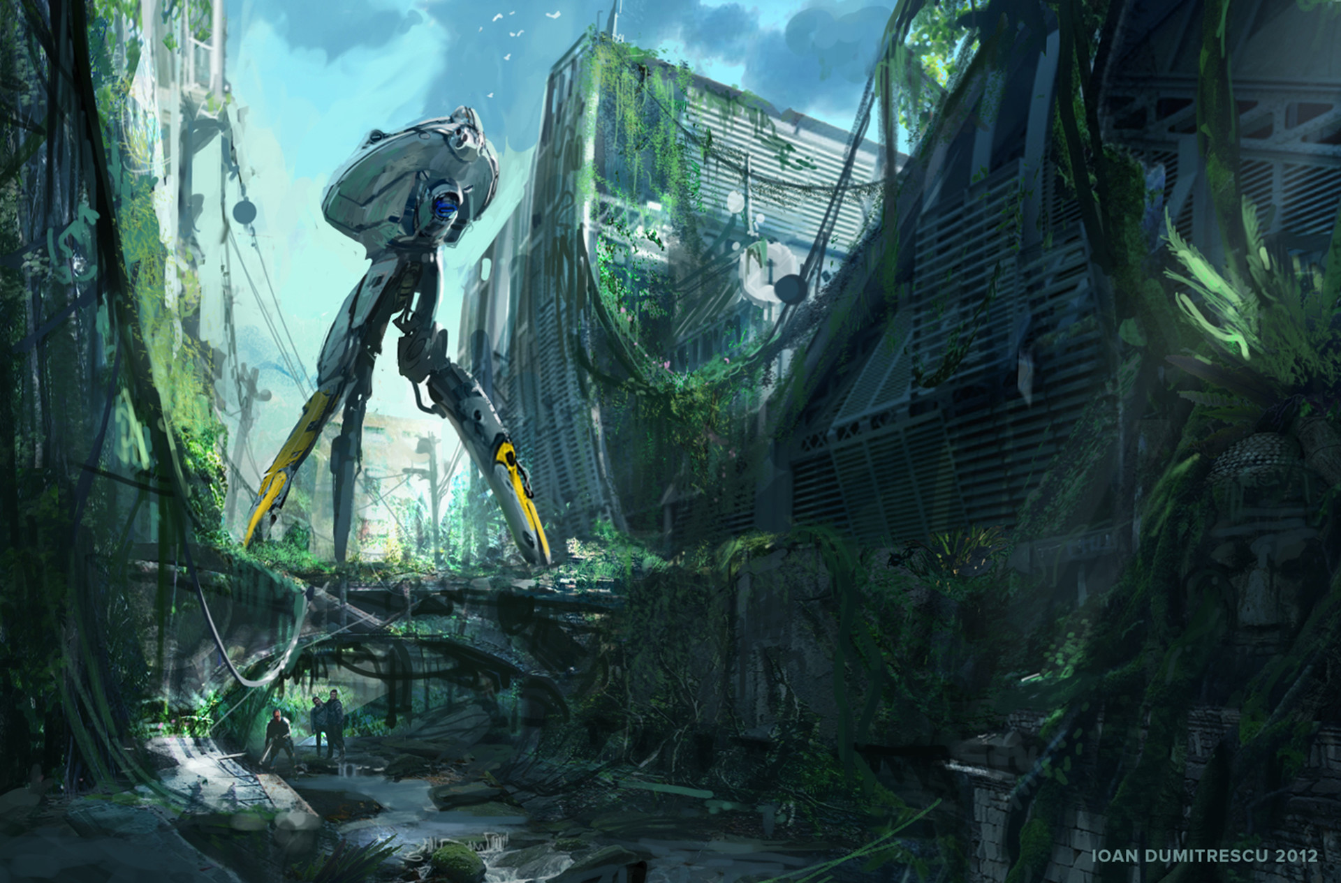 Alien Tech Concept Art