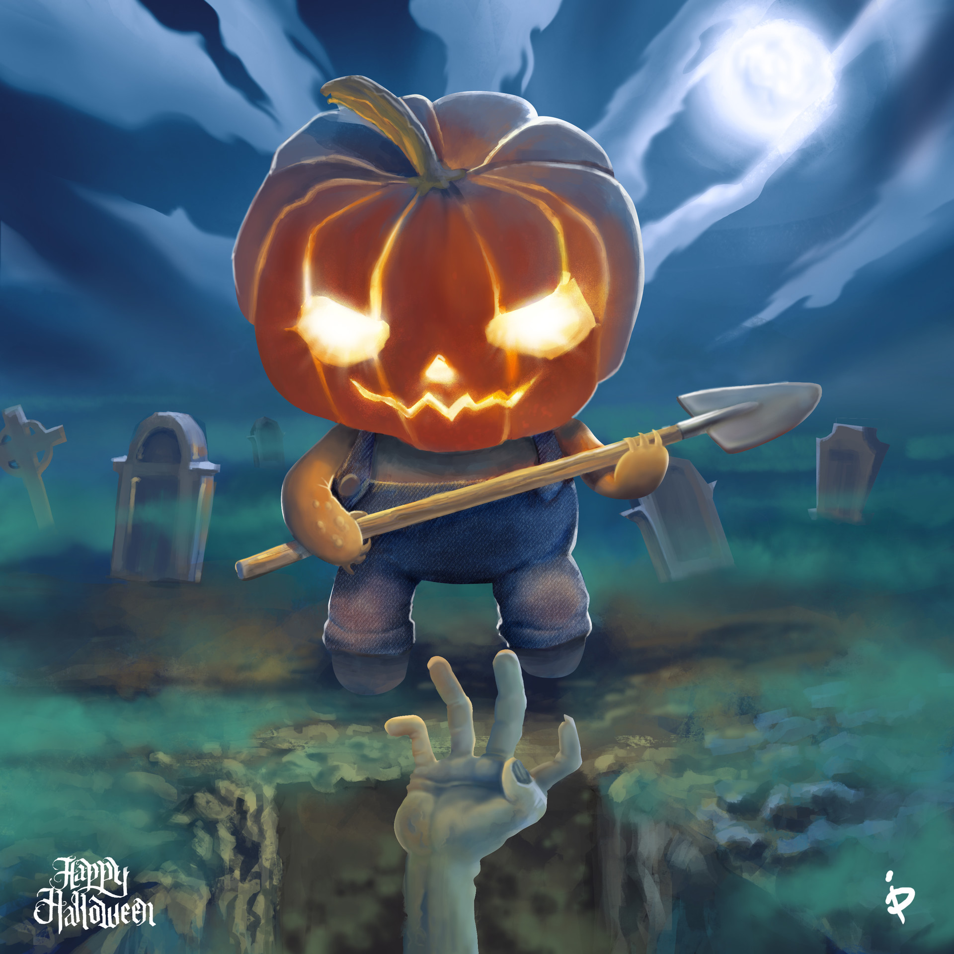 ArtStation - Happy Halloween