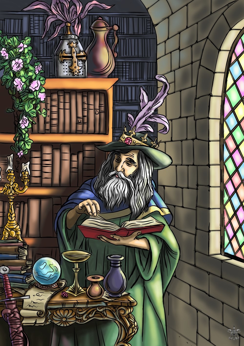 ArtStation - the wizard