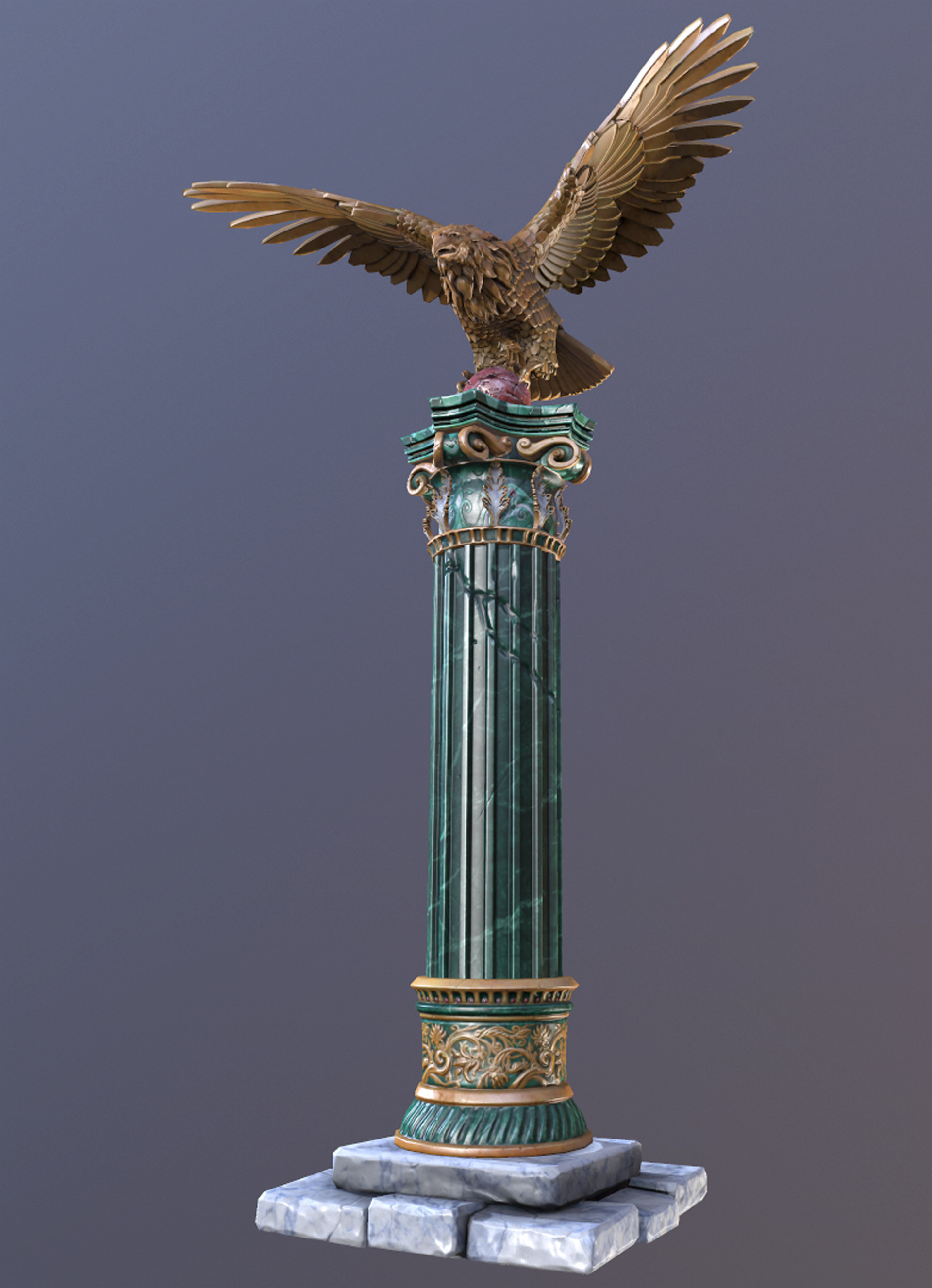 ArtStation - Eagle Column
