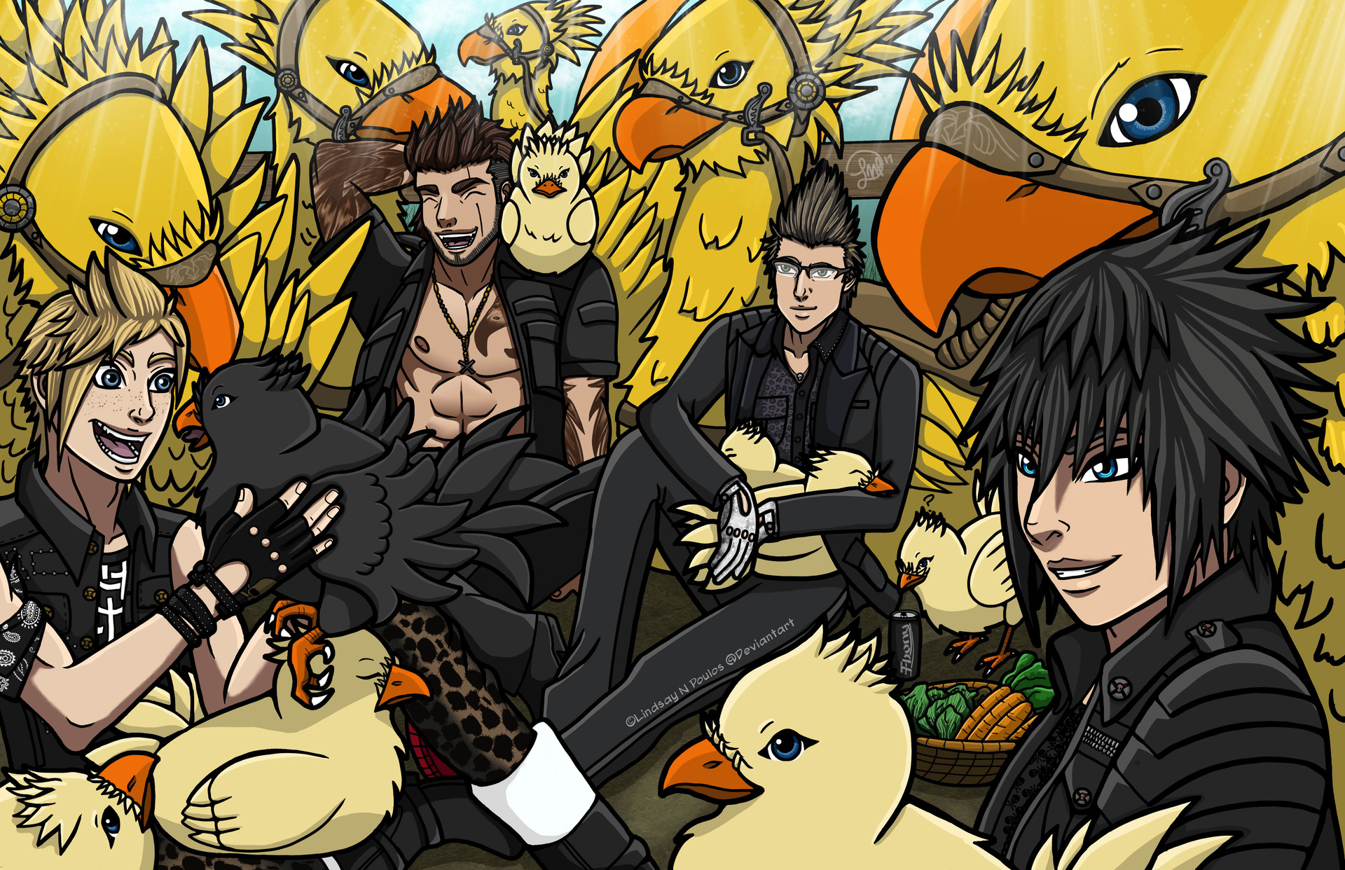ArtStation - Chocobros - Final Fantasy XV