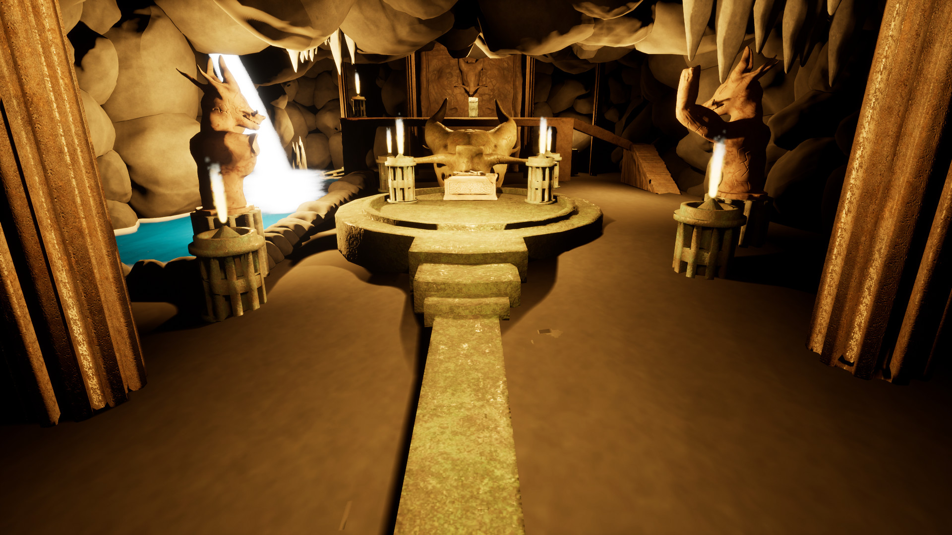 ArtStation - Dragon Blade Cavern