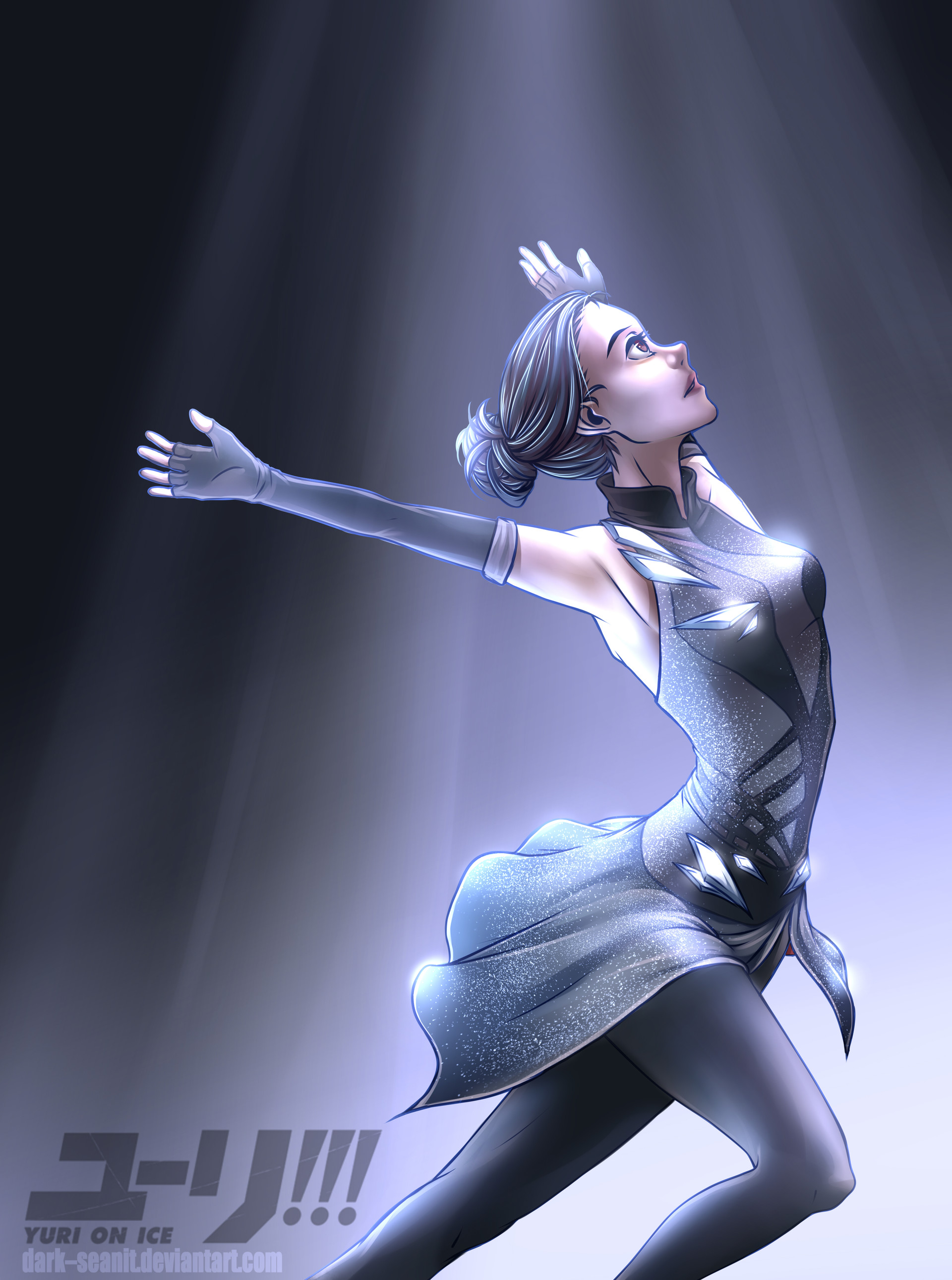 ArtStation - Yuri on Ice female versions