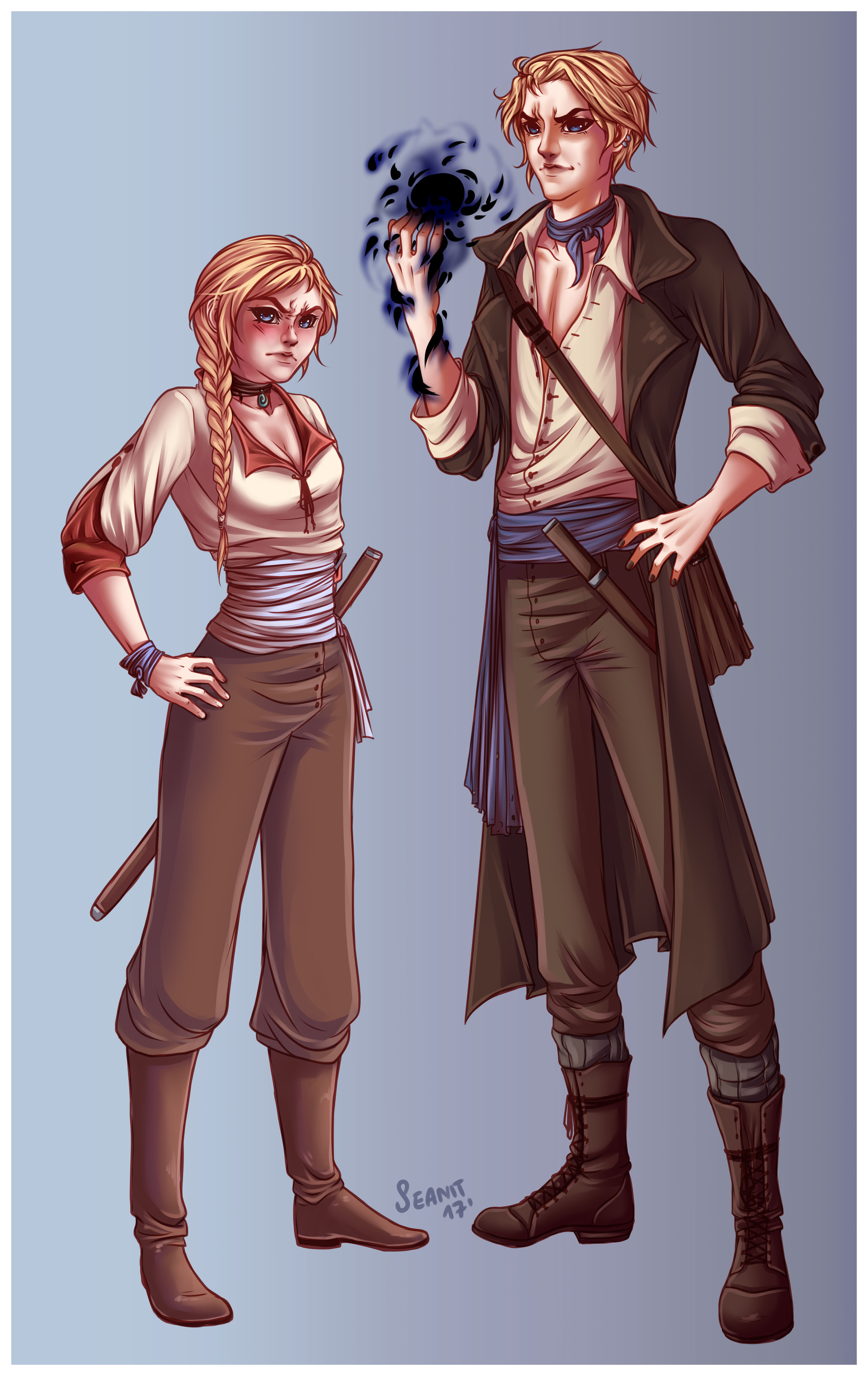 ArtStation - Helena and Kanimir