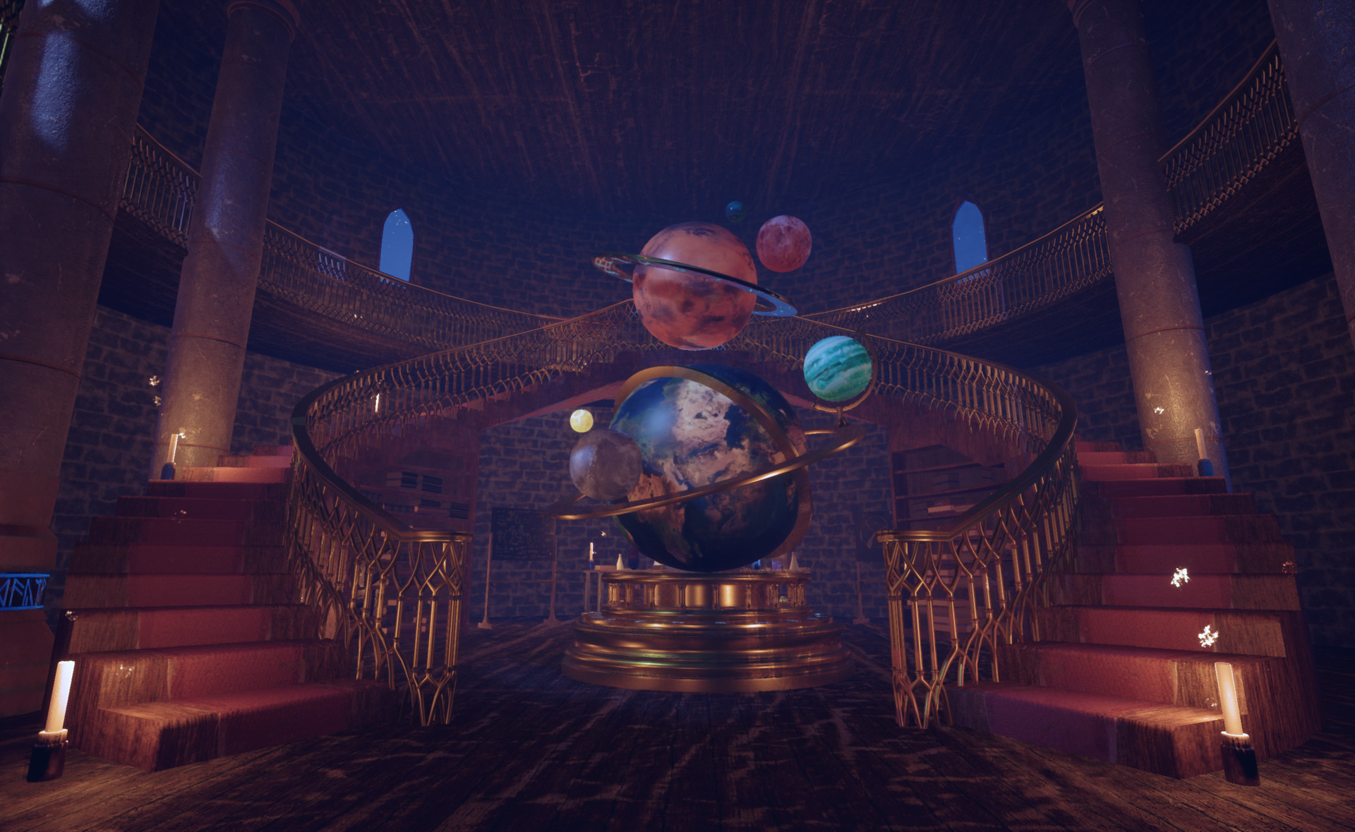 ArtStation - Wizard Tower Environment