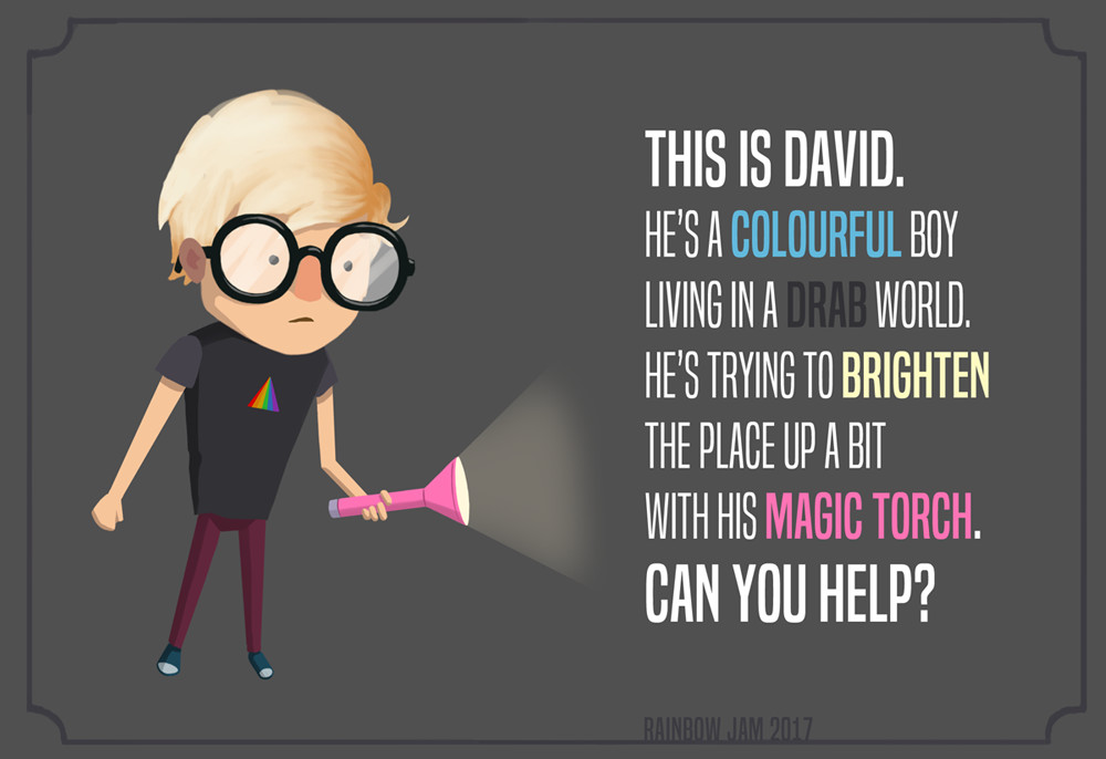 Stuart Lee - Colourful David