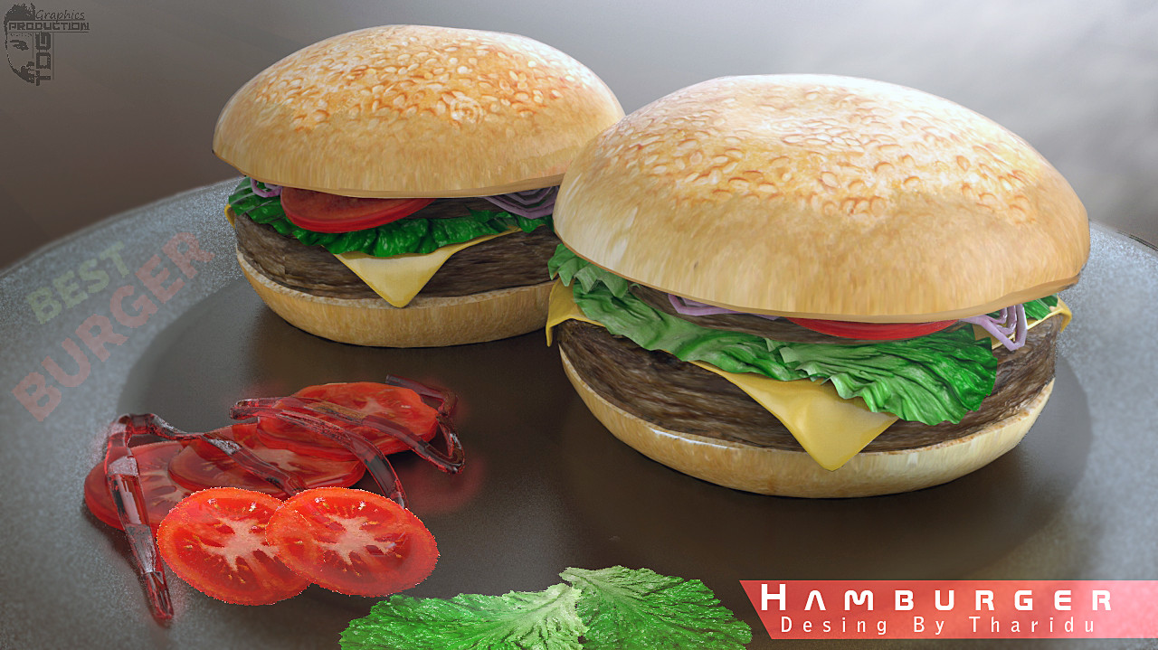 ArtStation - hamburger