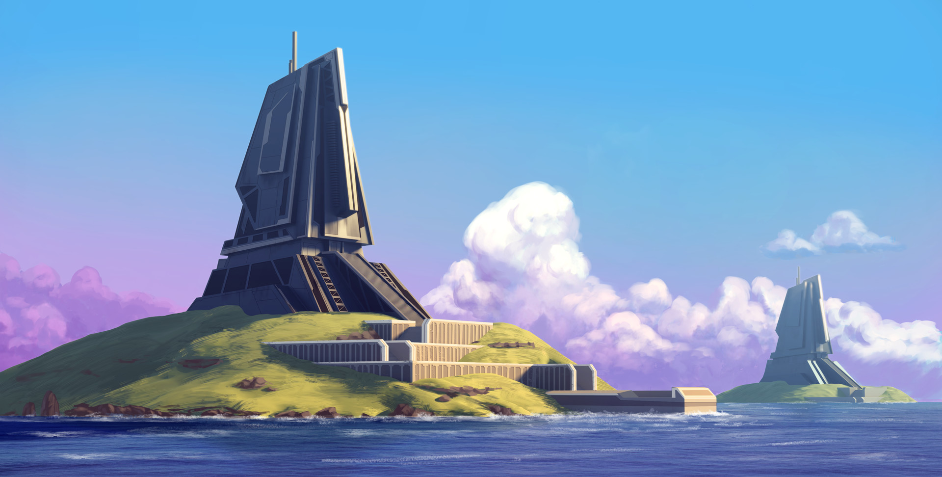 Island Monoliths by Markus Biegholdt : r/ImaginaryIslands