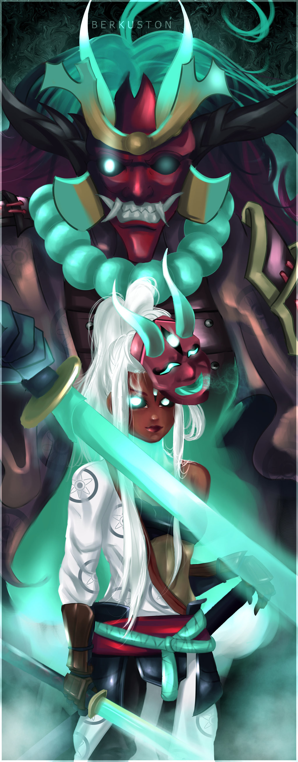 ArtStation - Oni to Kijo (AQW)2