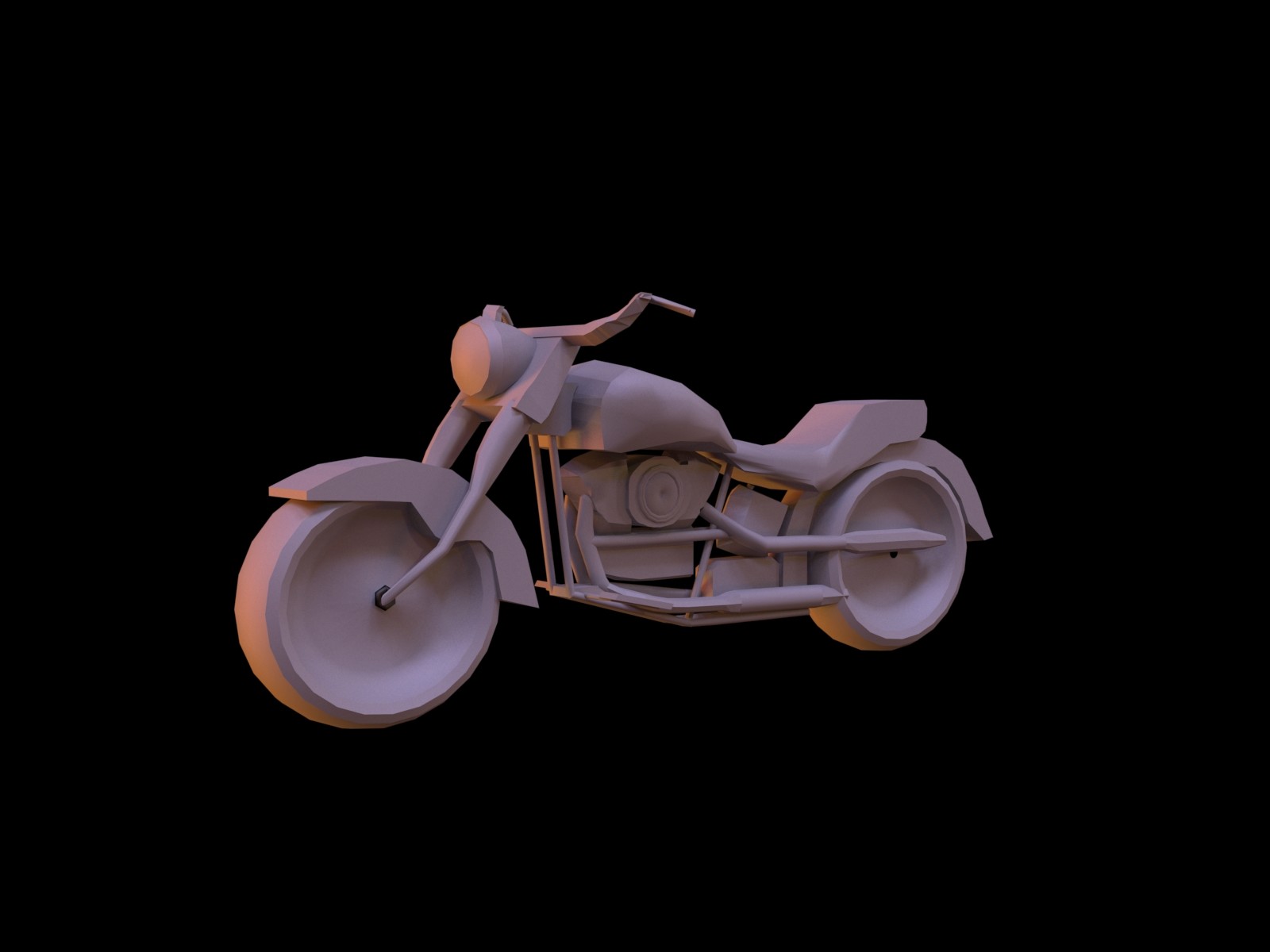 ArtStation - Harley Davidson 3D Model