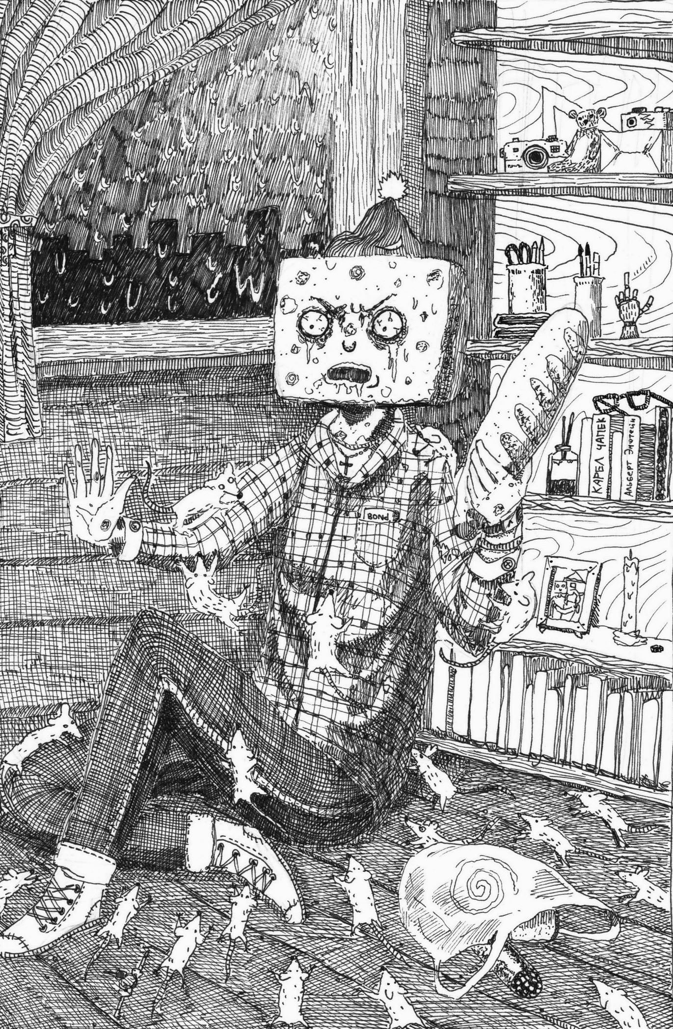 drawing mr nightmare