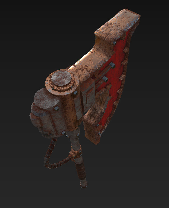 MARC ALBURNA - Khorne Chainaxe version 2