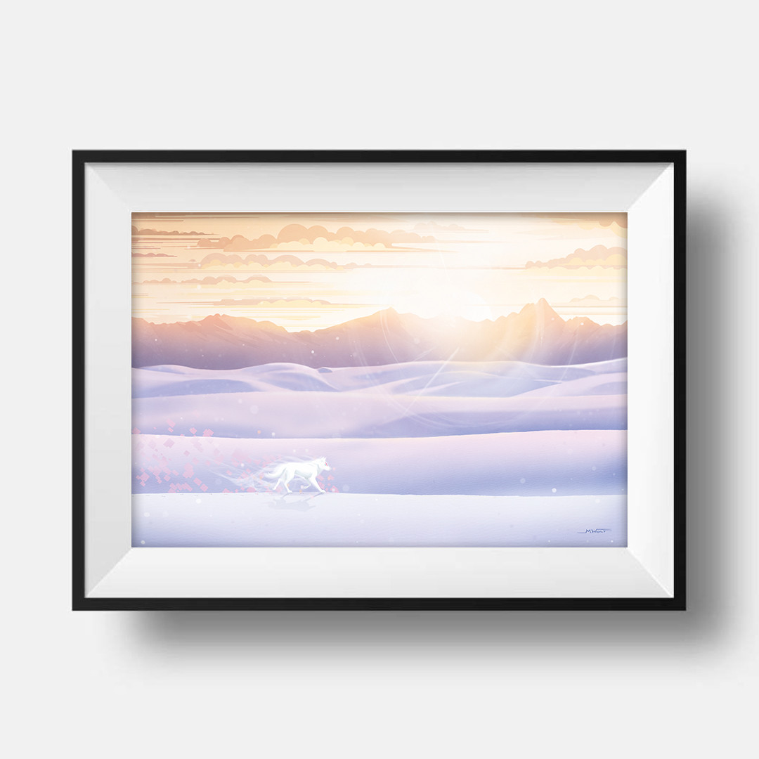 M. Wolf Artist - We started our journey