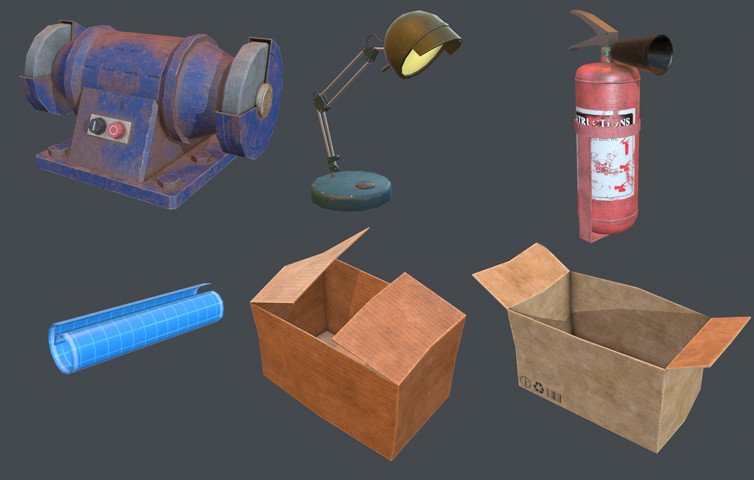 ArtStation - Workshop Props, Volodymyr Ustymuk
