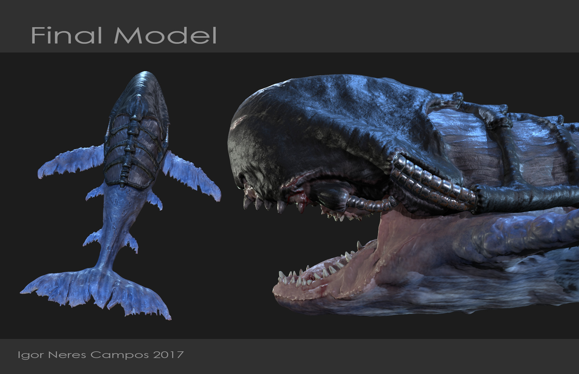 Igor Campos 3D - Monster whamon Redesign