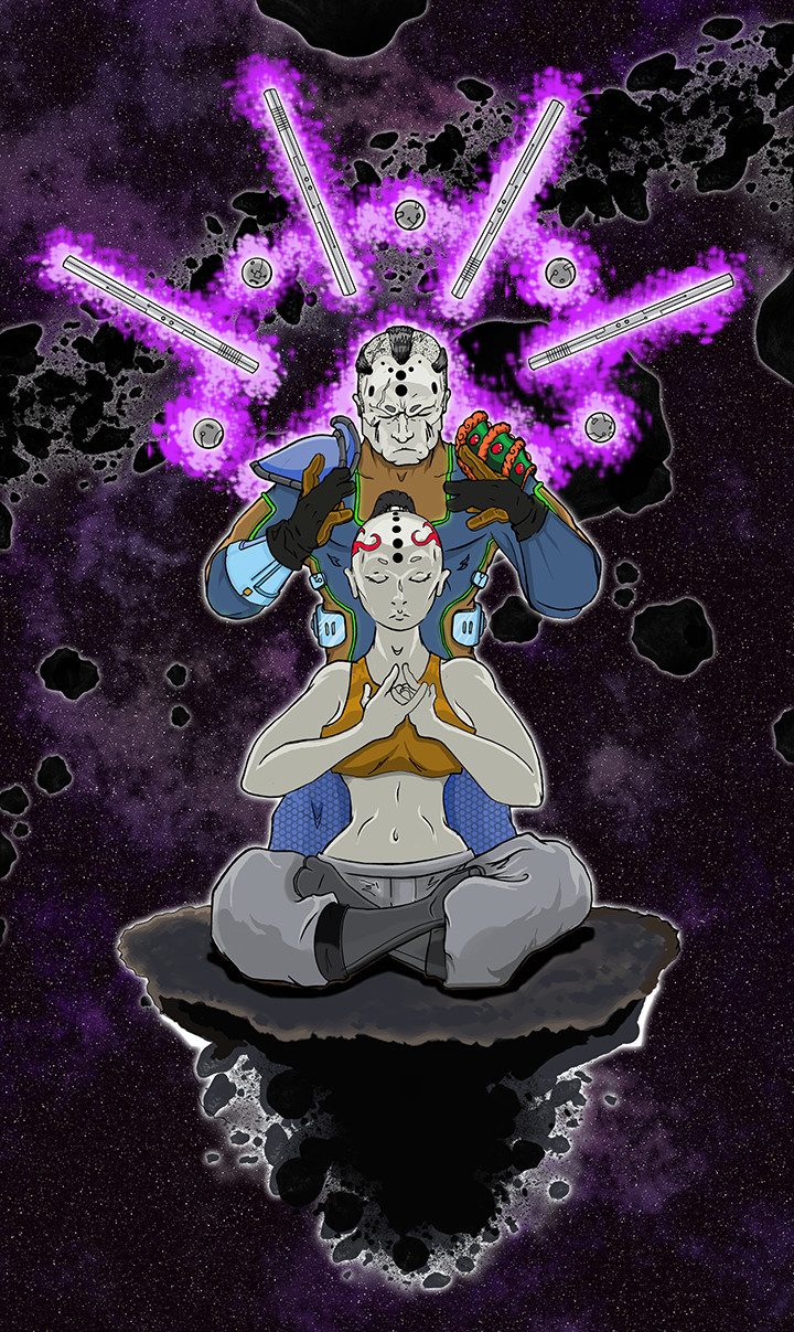 ArtStation - Psyche Team Up