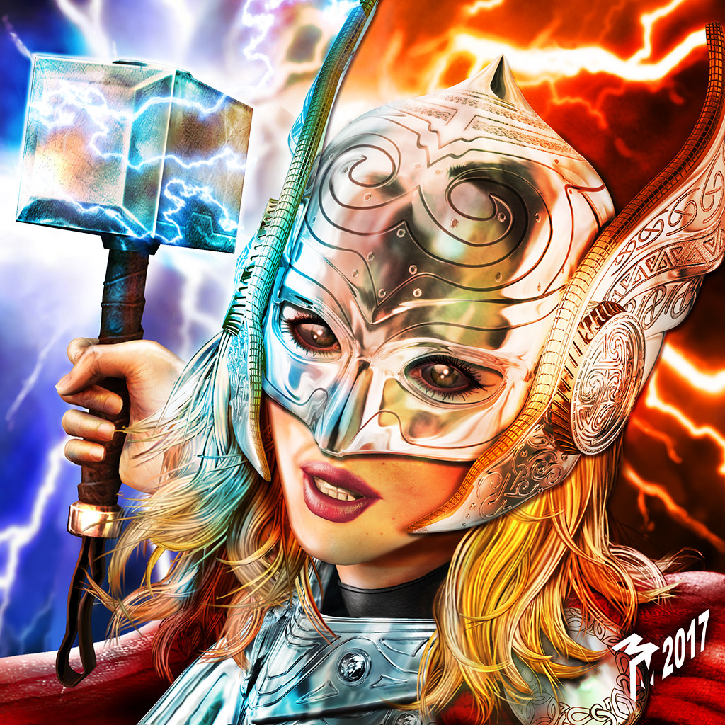 ArtStation - Lady Thor