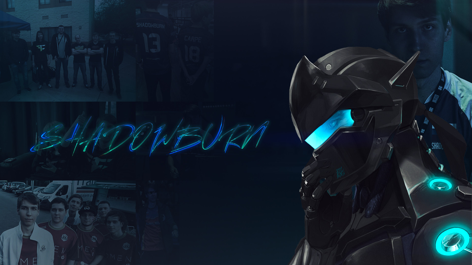 ArtStation - Poster for George "ShaDowBurn" Gushcha